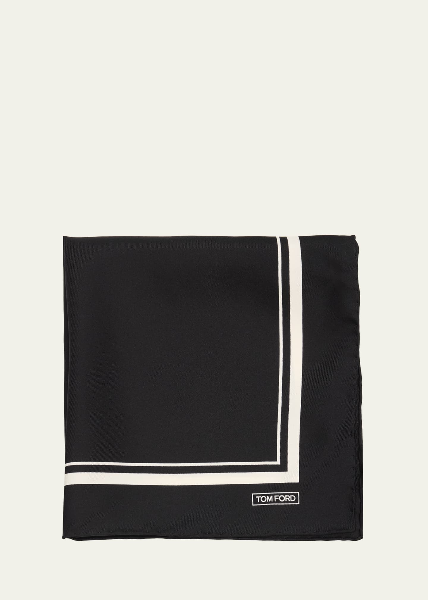 TOM FORD Men's Silk Pocket Square - Bergdorf Goodman