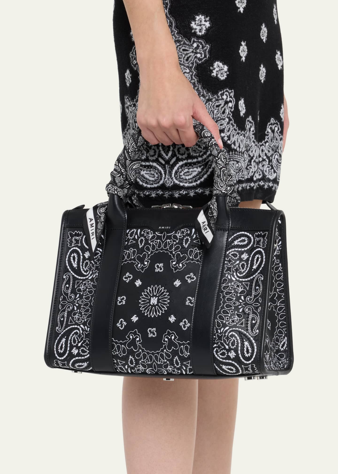 Amiri City Mini Bandana Top Handle Bag - Bergdorf Goodman