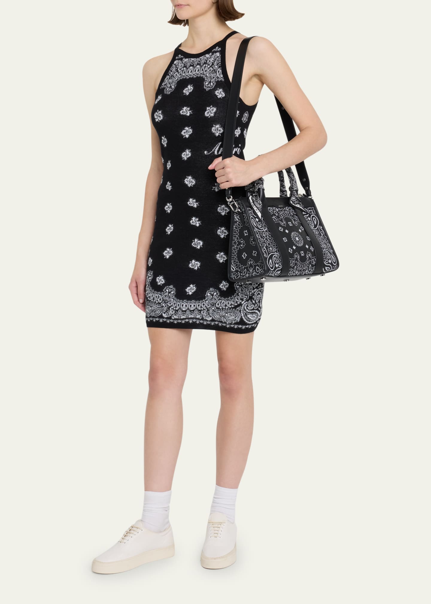 Amiri City Mini Bandana Top Handle Bag - Bergdorf Goodman