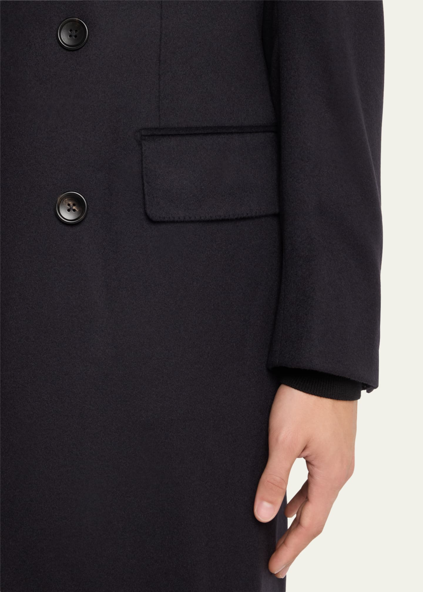 TOM FORD Men's Tailored Cashmere Double-Breasted Overcoat - Bergdorf ...