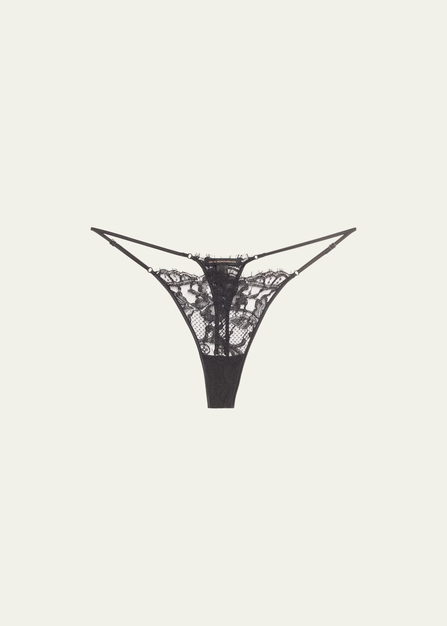 Kiki De Montparnasse Camille Scalloped Lace G String Bergdorf Goodman