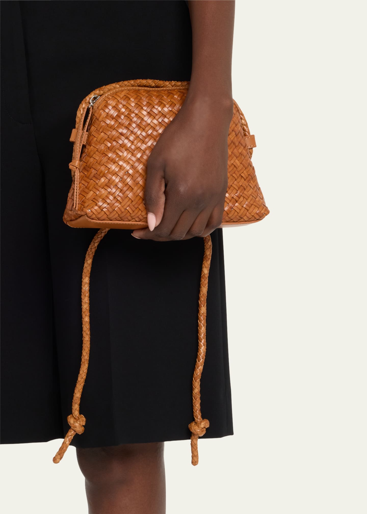 Loeffler Randall Marybeth Woven Leather Crossbody Bag - Bergdorf Goodman