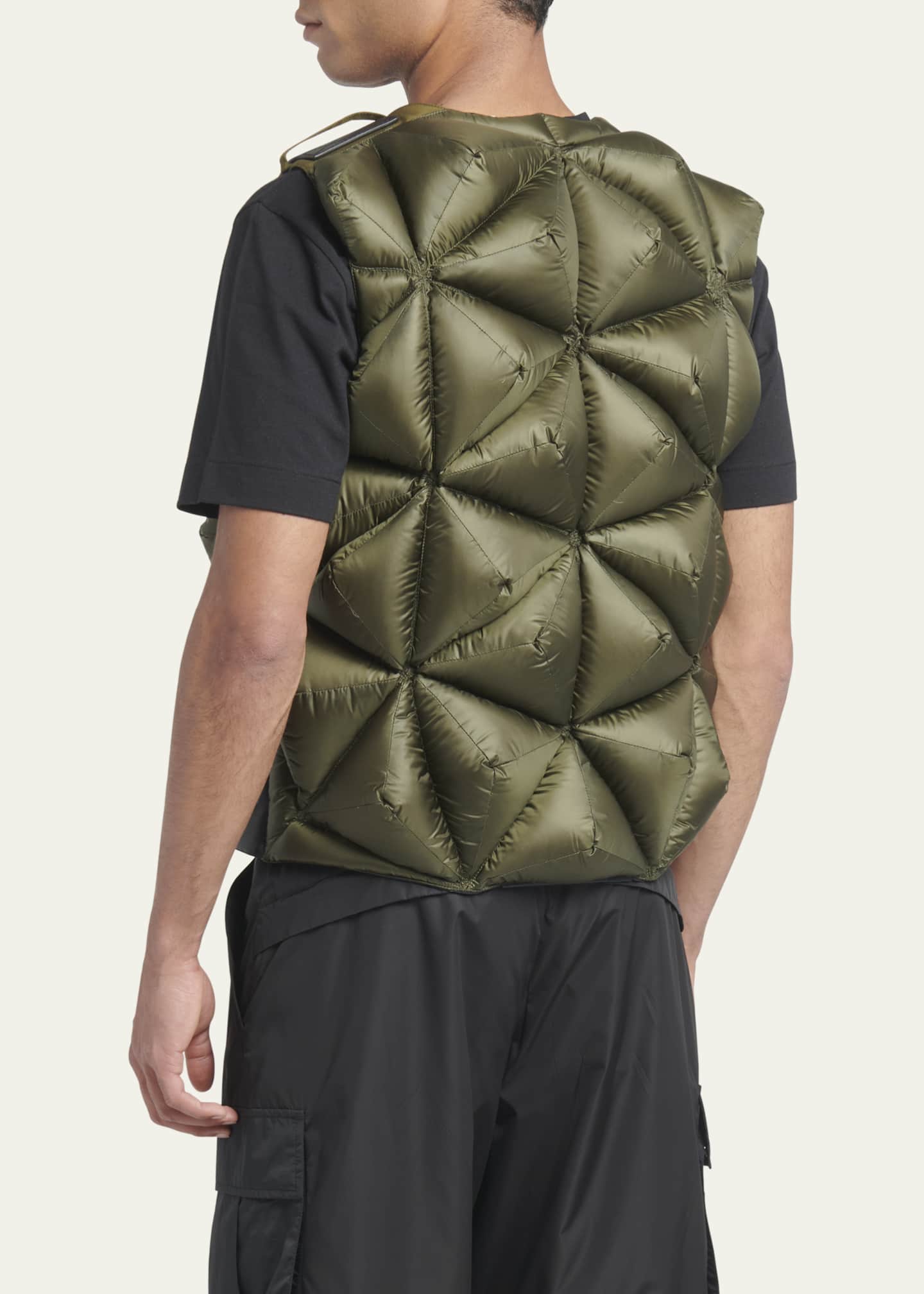 Moncler Genius Moncler x Pharrell Williams Men's Holly Triangle Quilt ...