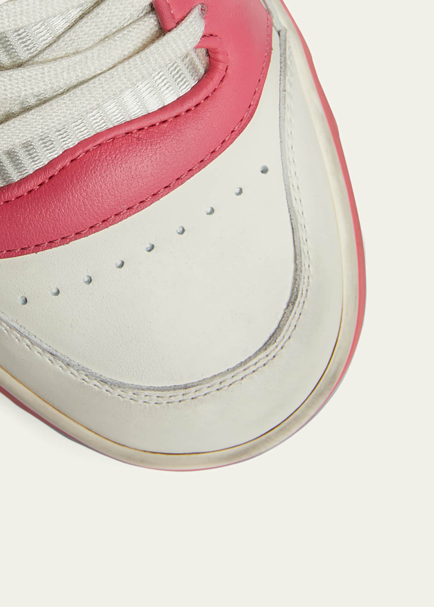 Gucci Ginza Worn Bicolor Runner Sneakers - Bergdorf Goodman