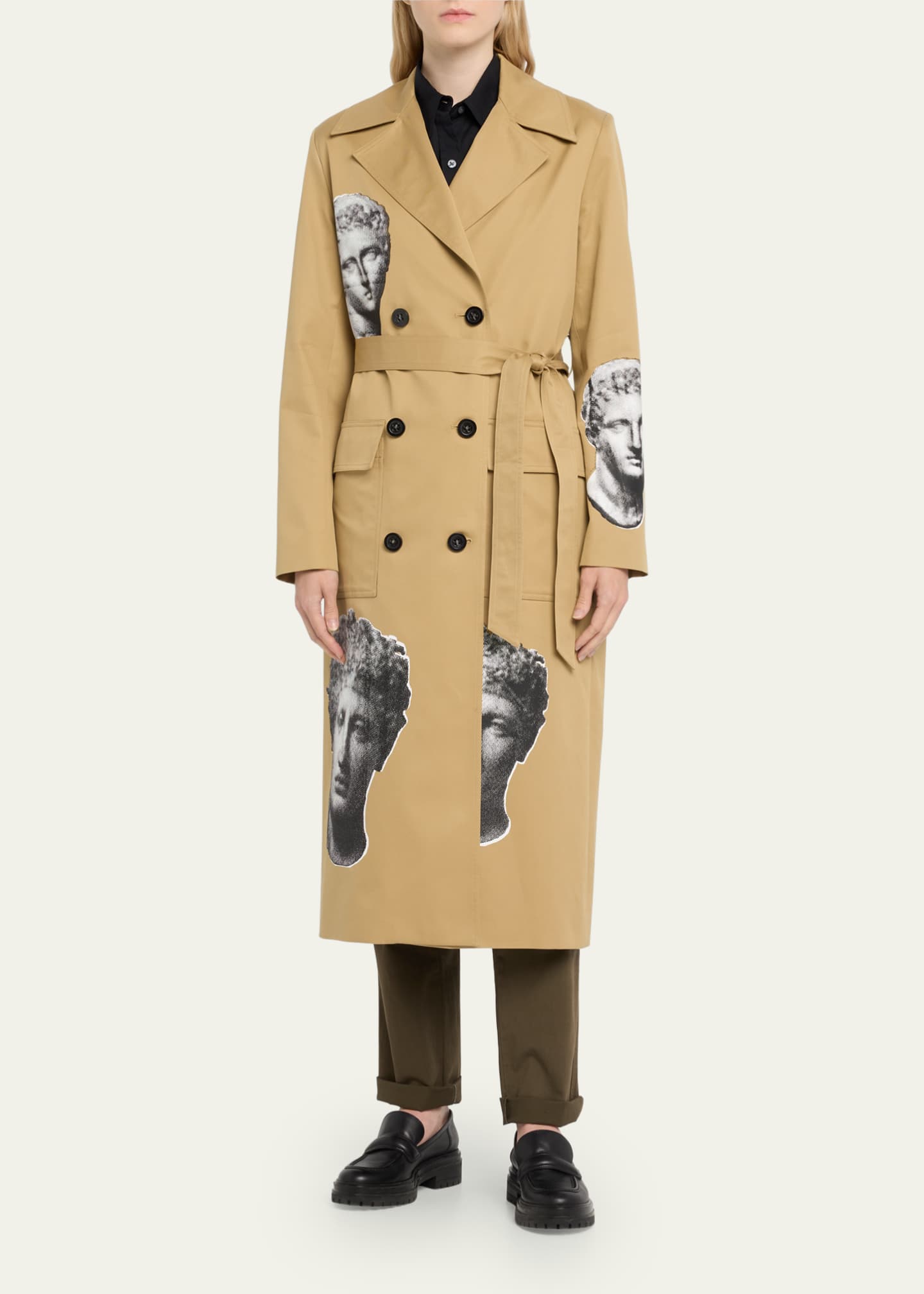 Libertine Cupid and Psyche Long Lean Trench Coat - Bergdorf Goodman