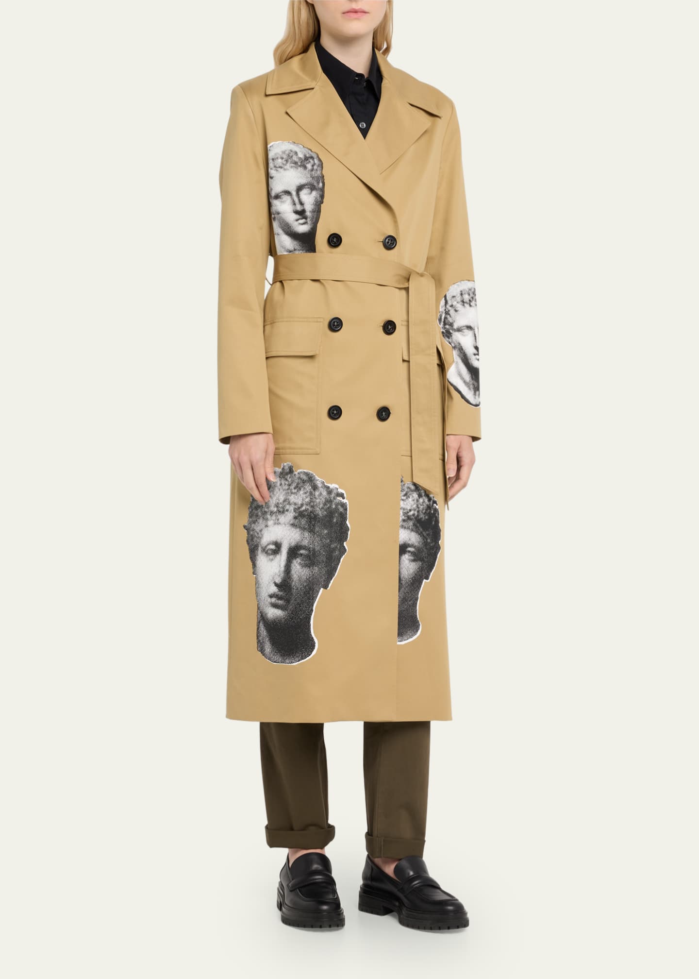 Libertine Cupid and Psyche Long Lean Trench Coat - Bergdorf Goodman