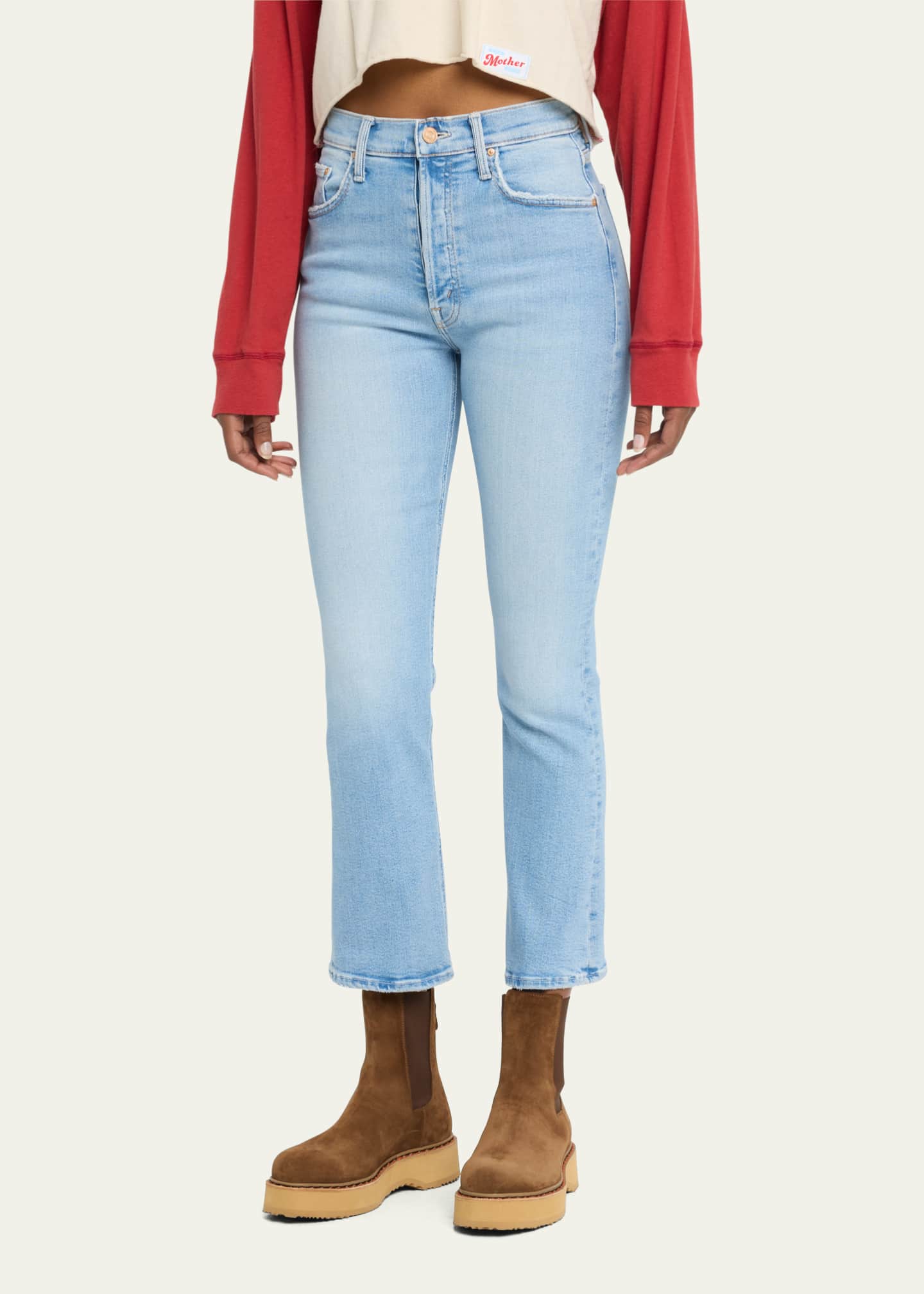 MOTHER The Tripper Ankle Jeans - Bergdorf Goodman