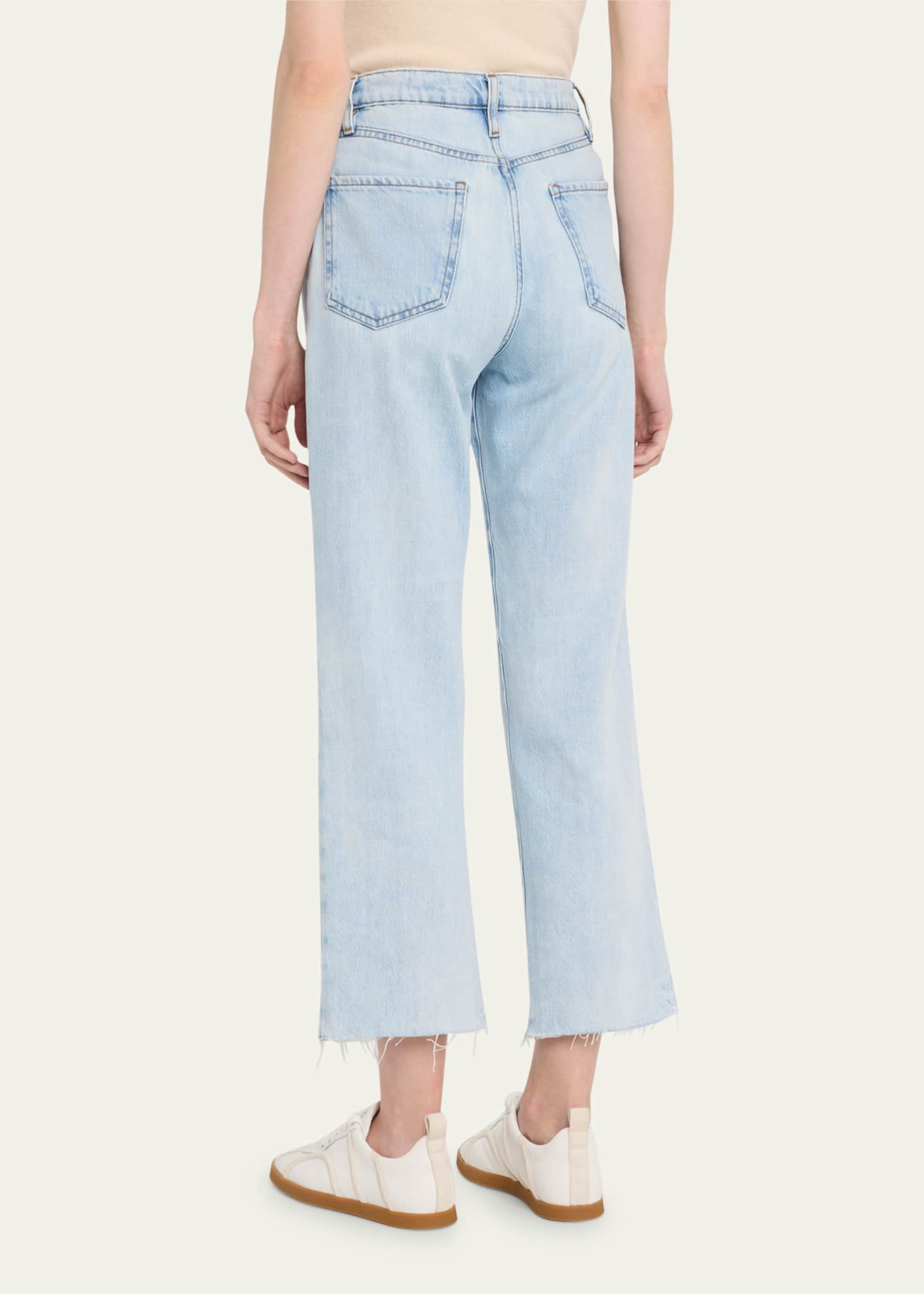 FRAME Le Jane Crop Straight Jeans - Bergdorf Goodman