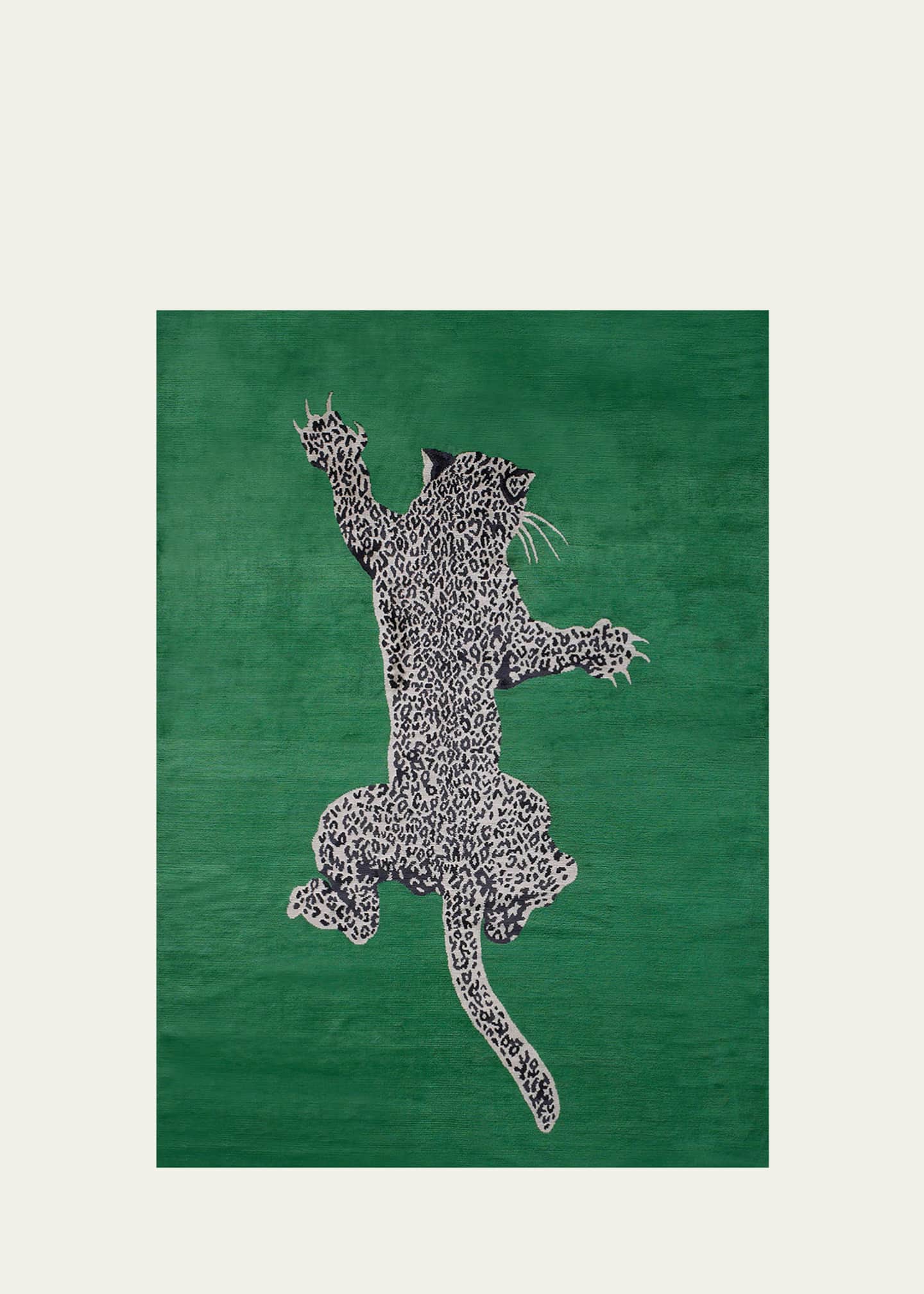 The Rug Company x Diane von Furstenberg Climbing Leopard Hand-Knotted ...