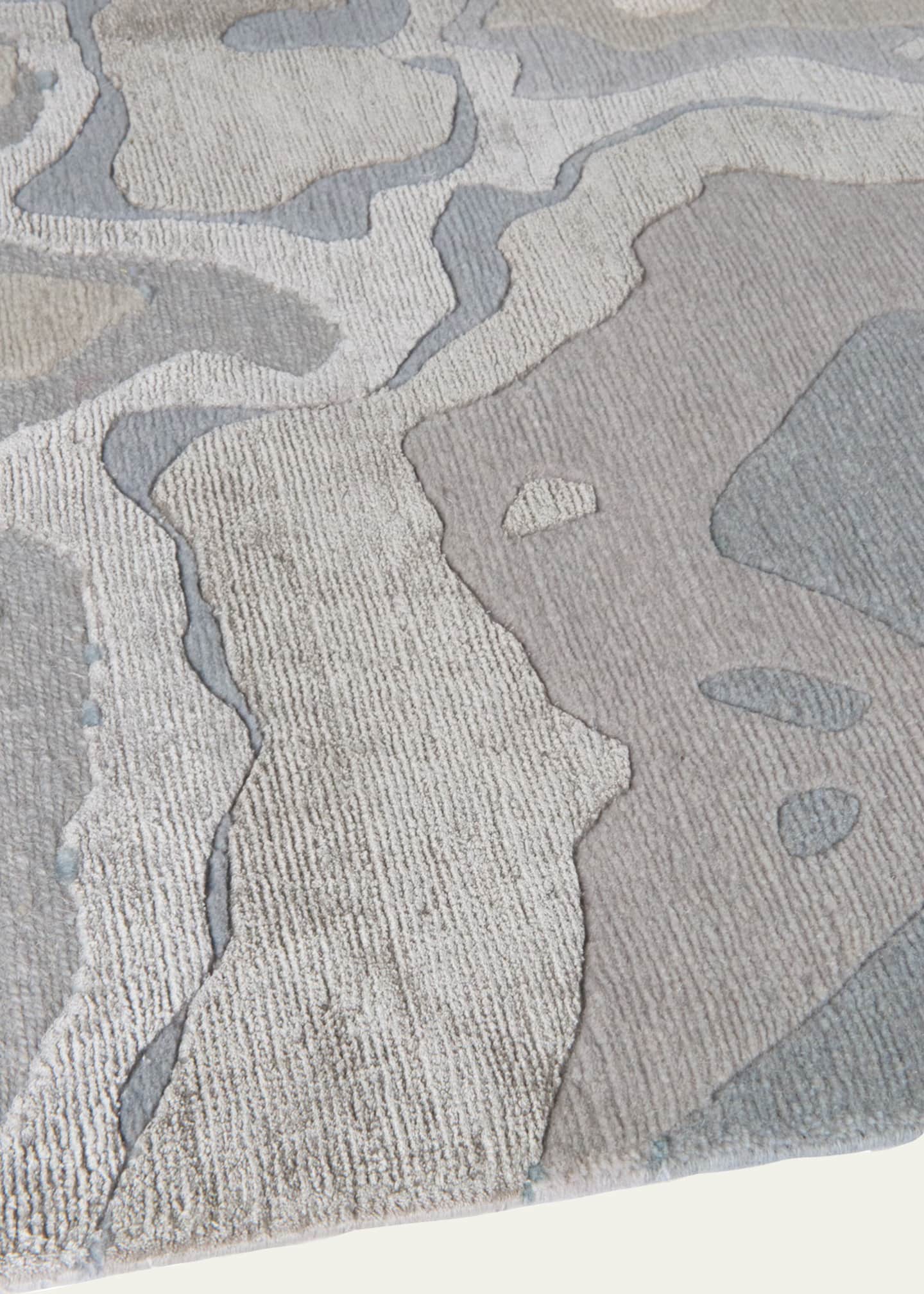 The Rug Company x Adam Hunter Tundra Hand-Knotted Rug, 6' x 9 ...