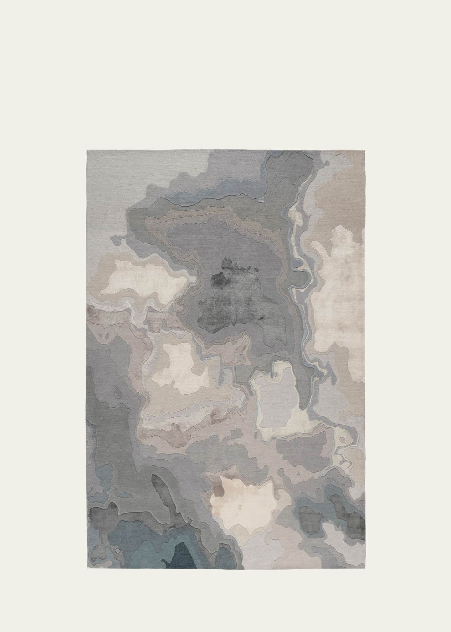 The Rug Company x Adam Hunter Tundra Hand-Knotted Rug, 6' x 9 ...