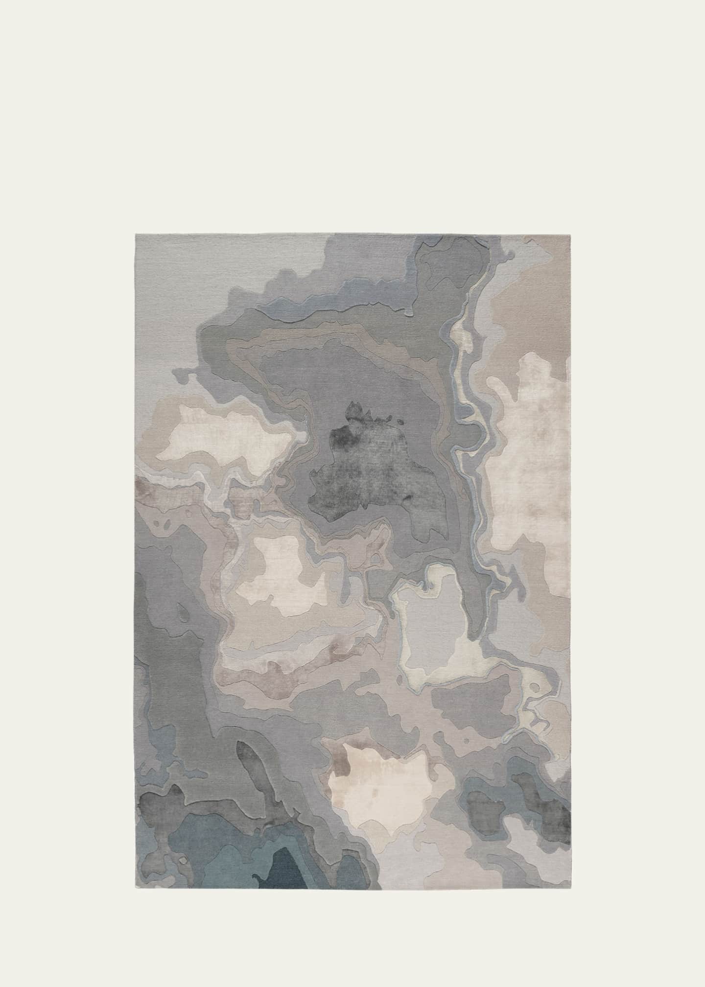 The Rug Company x Adam Hunter Tundra Hand-Knotted Rug, 9' x 12 ...