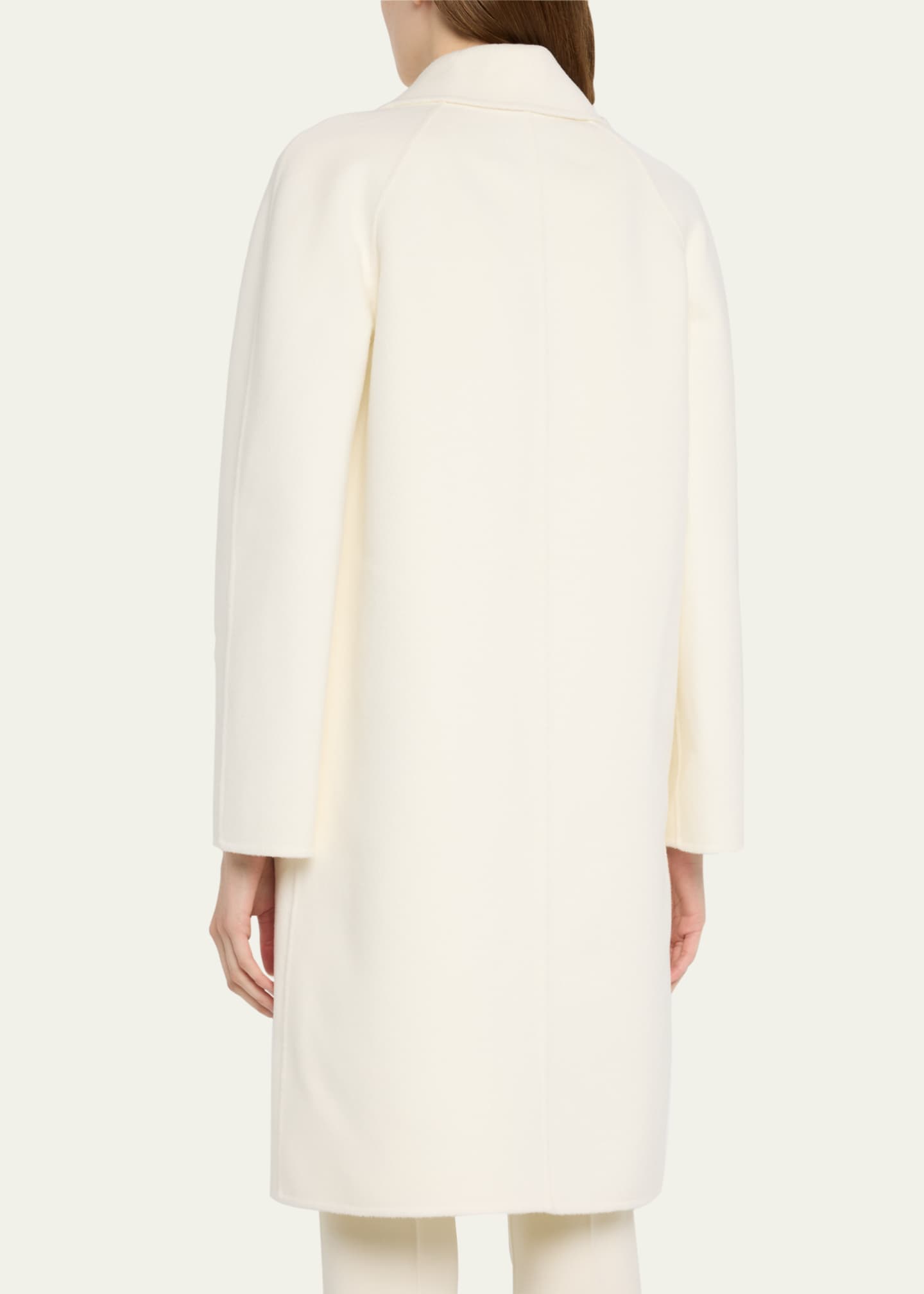 Michael Kors Collection Balmacaan Wool Coat - Bergdorf Goodman