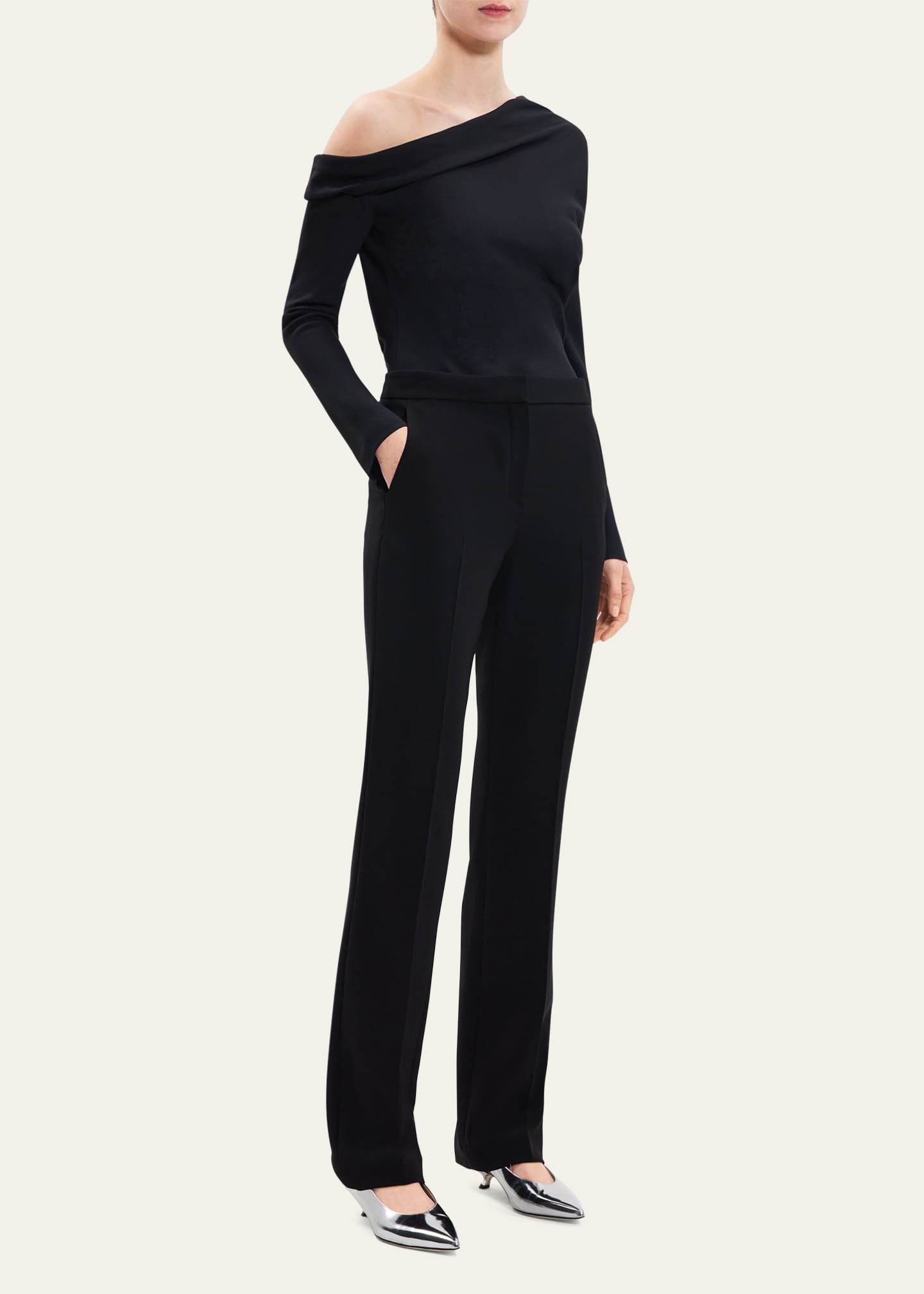 Theory Slim Straight Pants - Bergdorf Goodman