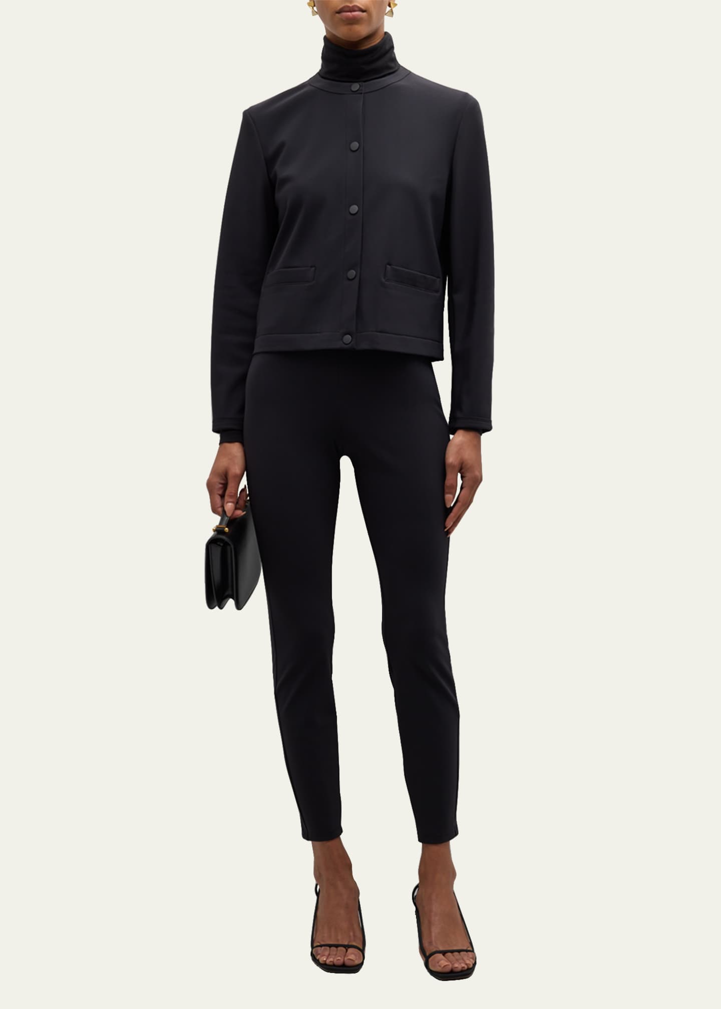 Theory Cropped Ponte Jacket - Bergdorf Goodman