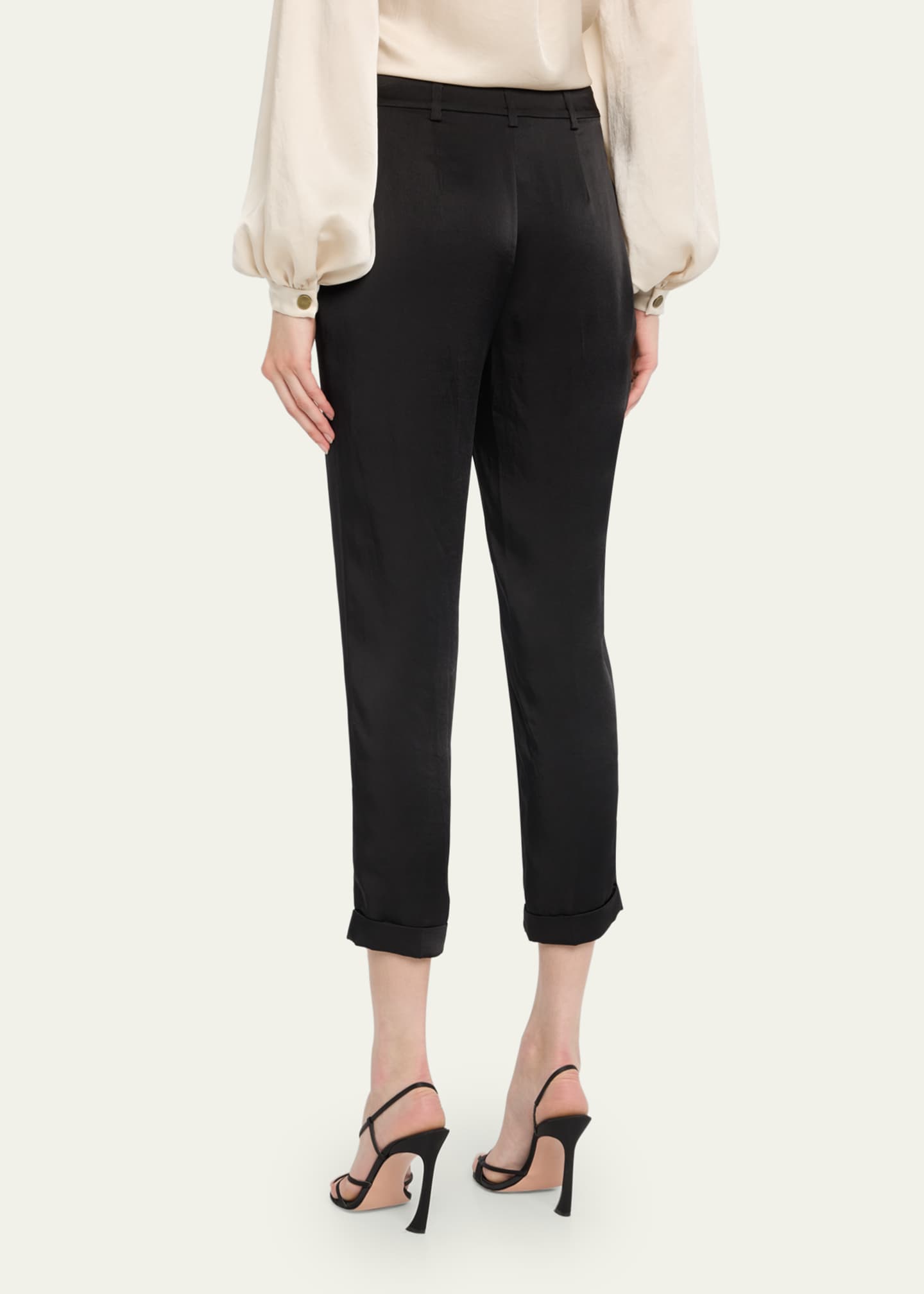 Ramy Brook Madelyn Satin Pants - Bergdorf Goodman Ramy Brook Madelyn Satin Pants - Bergdorf Goodman