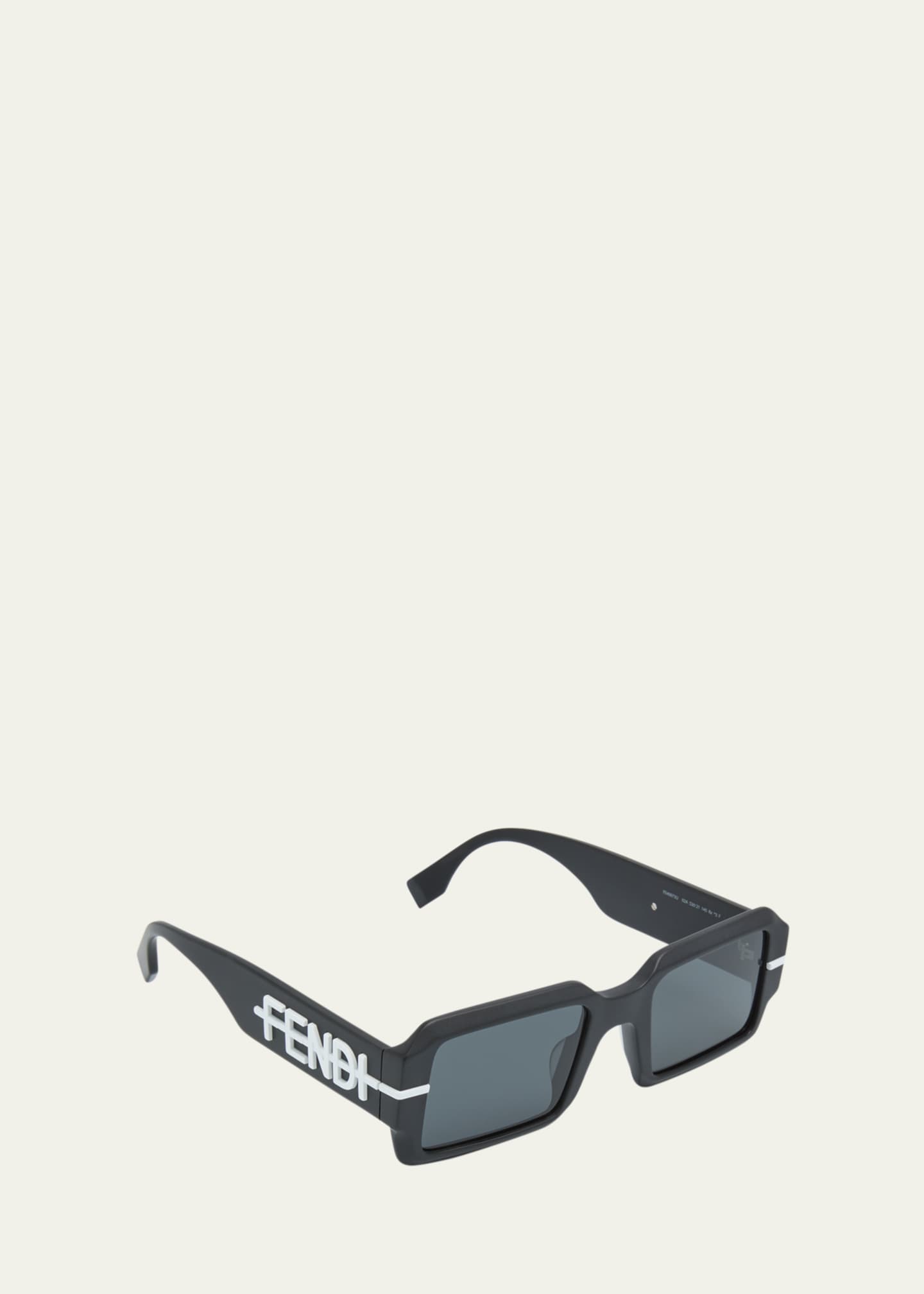 Fendi Fendigraphy Acetate Rectangle Sunglasses - Bergdorf Goodman