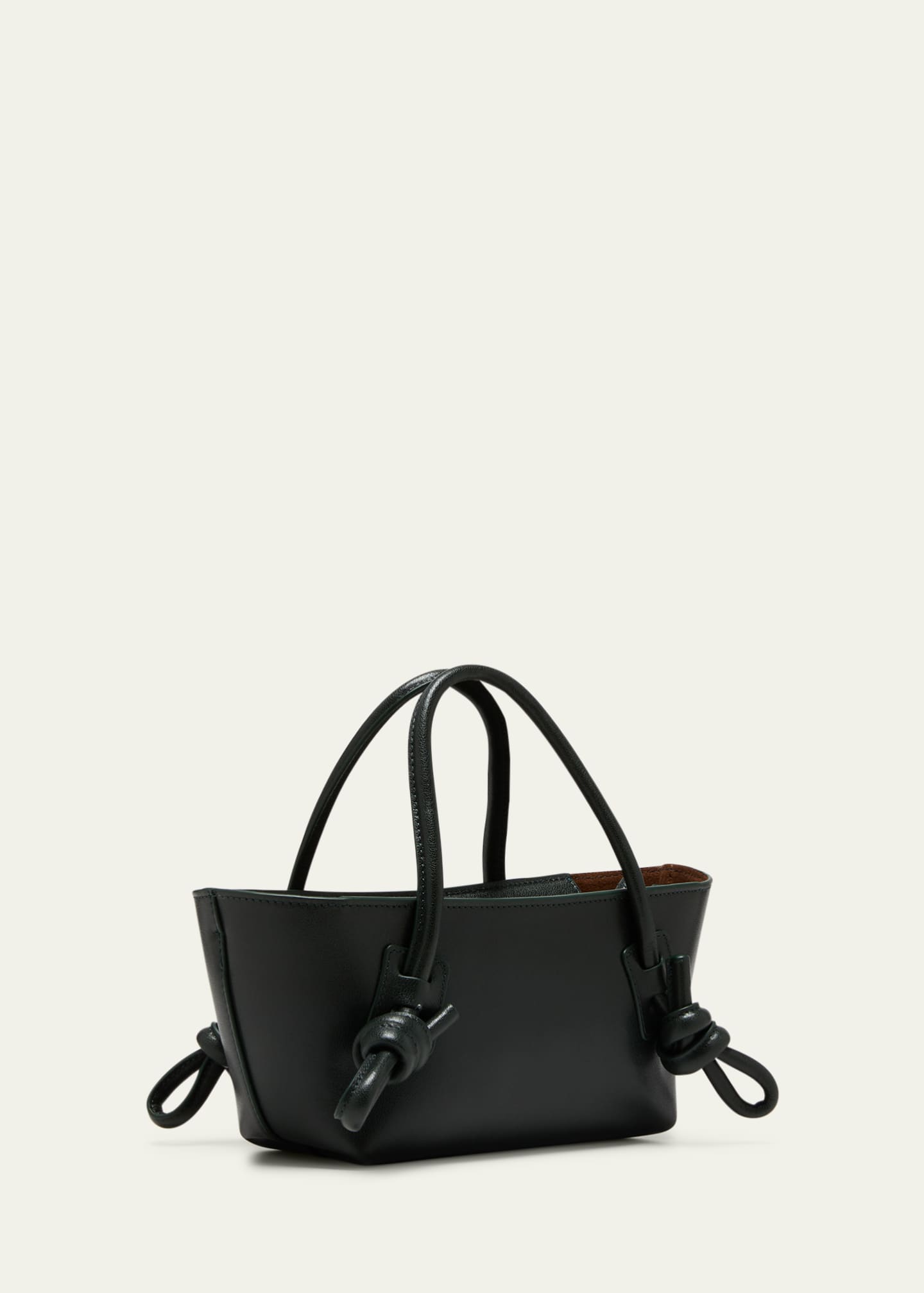HEREU Fleca Mini Knot Leather Top-Handle Bag - Bergdorf Goodman