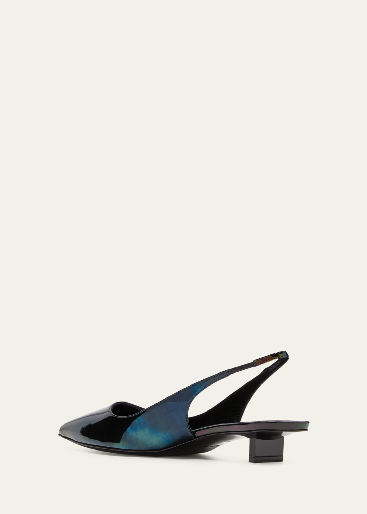 Pierre Hardy Stella Slingback Patent Leather Pumps - Bergdorf Goodman