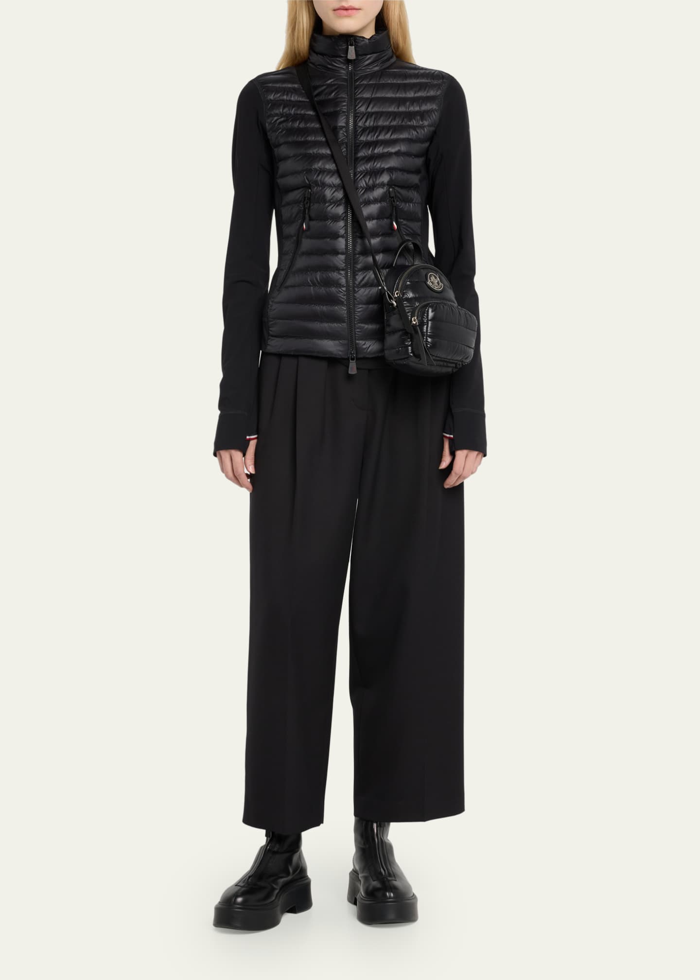 Moncler Kilia Small Crossbody Puffer Backpack - Bergdorf Goodman