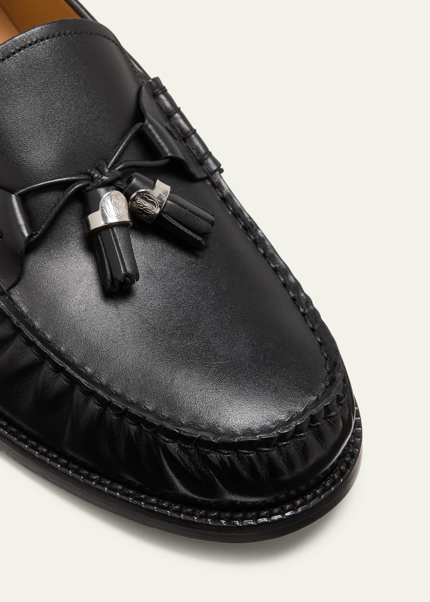 Bally Men's Ribald Leather Tassel Loafers - Bergdorf Goodman