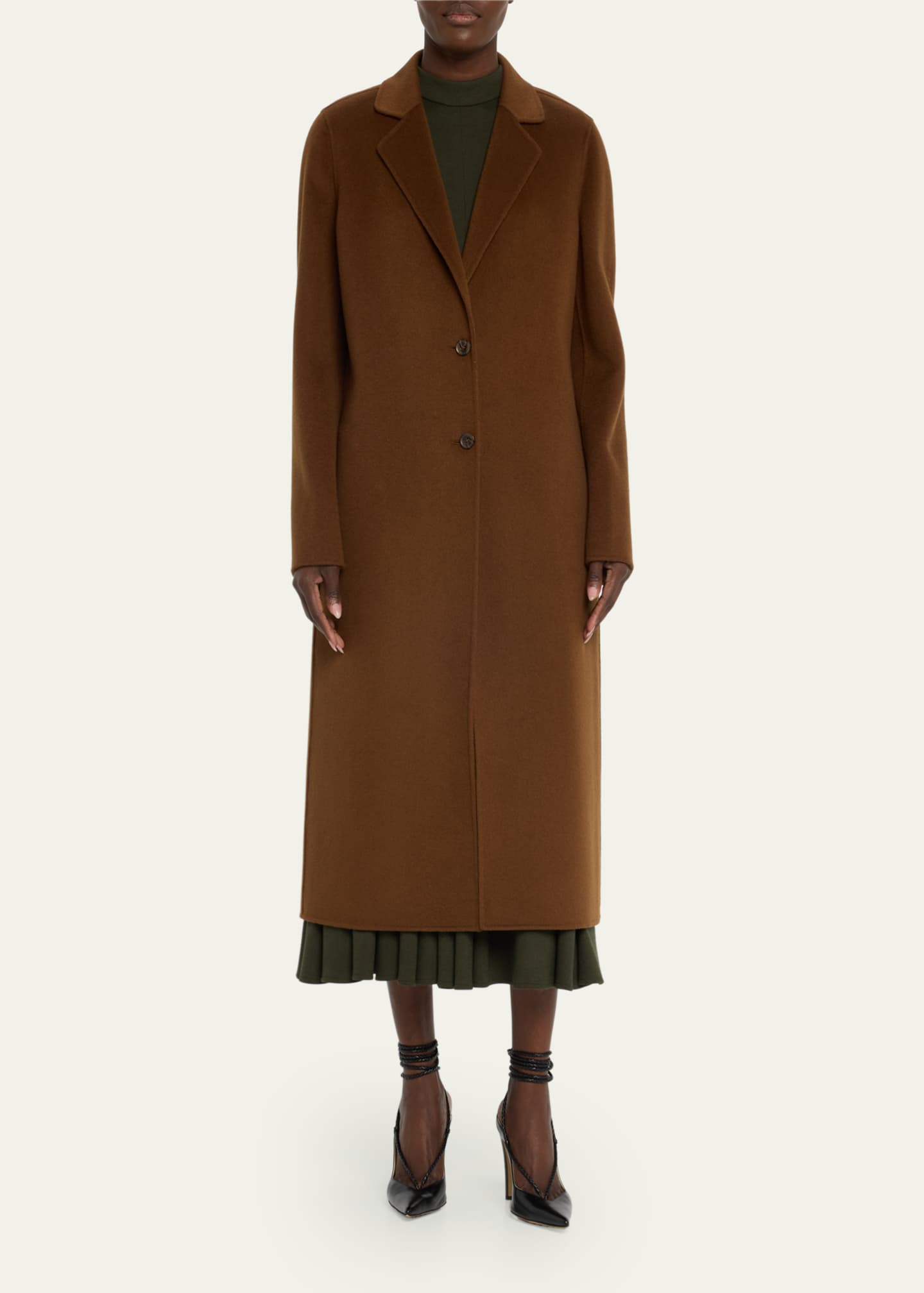Jason Wu Single-Breasted Wool-Cashmere Coat - Bergdorf Goodman