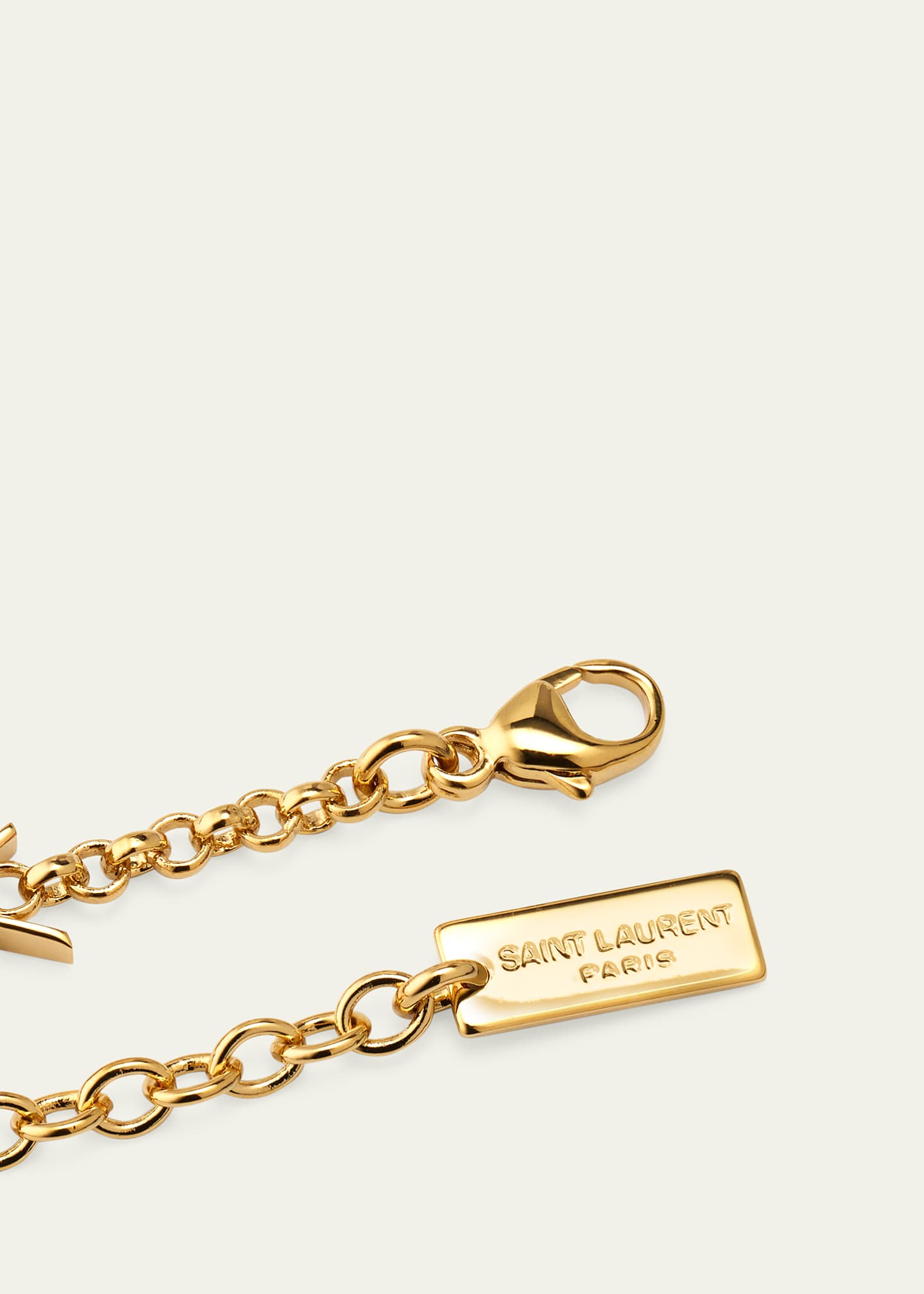 Saint Laurent Multi YSL Logo Bracelet - Bergdorf Goodman