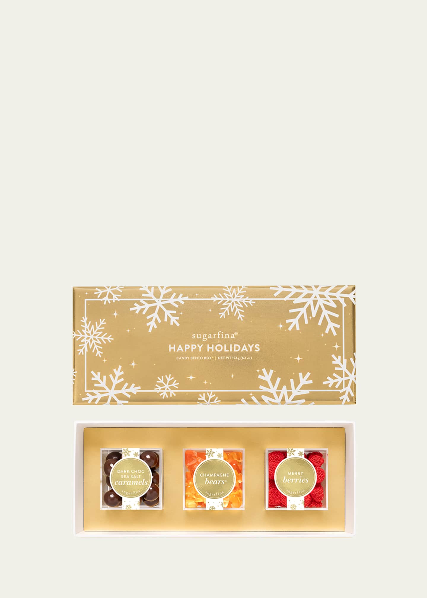 Sugarfina Happy Holidays 2023 3-Piece Candy Bento Box - Bergdorf Goodman