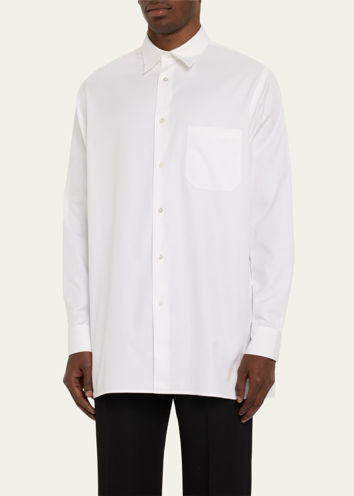 THE ROW Men's Melvin Oversized Dress Shirt - Bergdorf Goodman