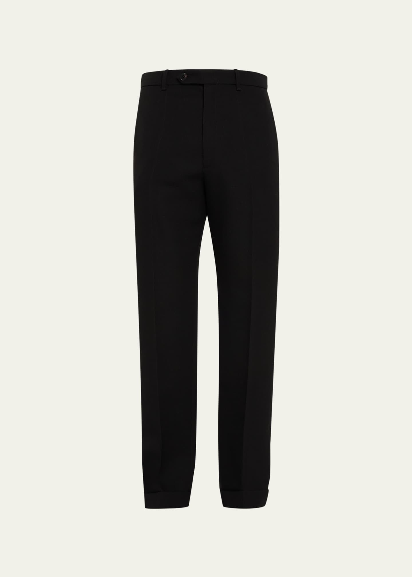 THE ROW Men's Seth Wool Pants - Bergdorf Goodman