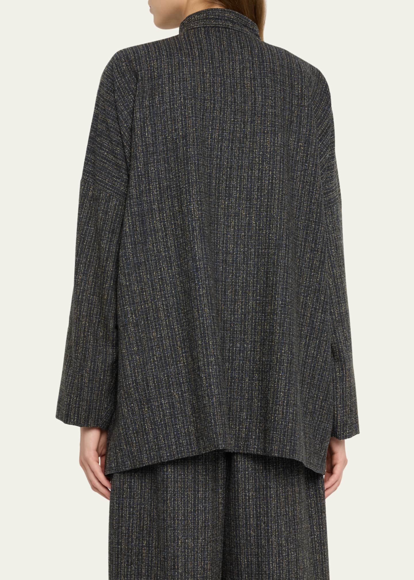 Eskandar Wide Mandarin Jacket (Long Length) - Bergdorf Goodman