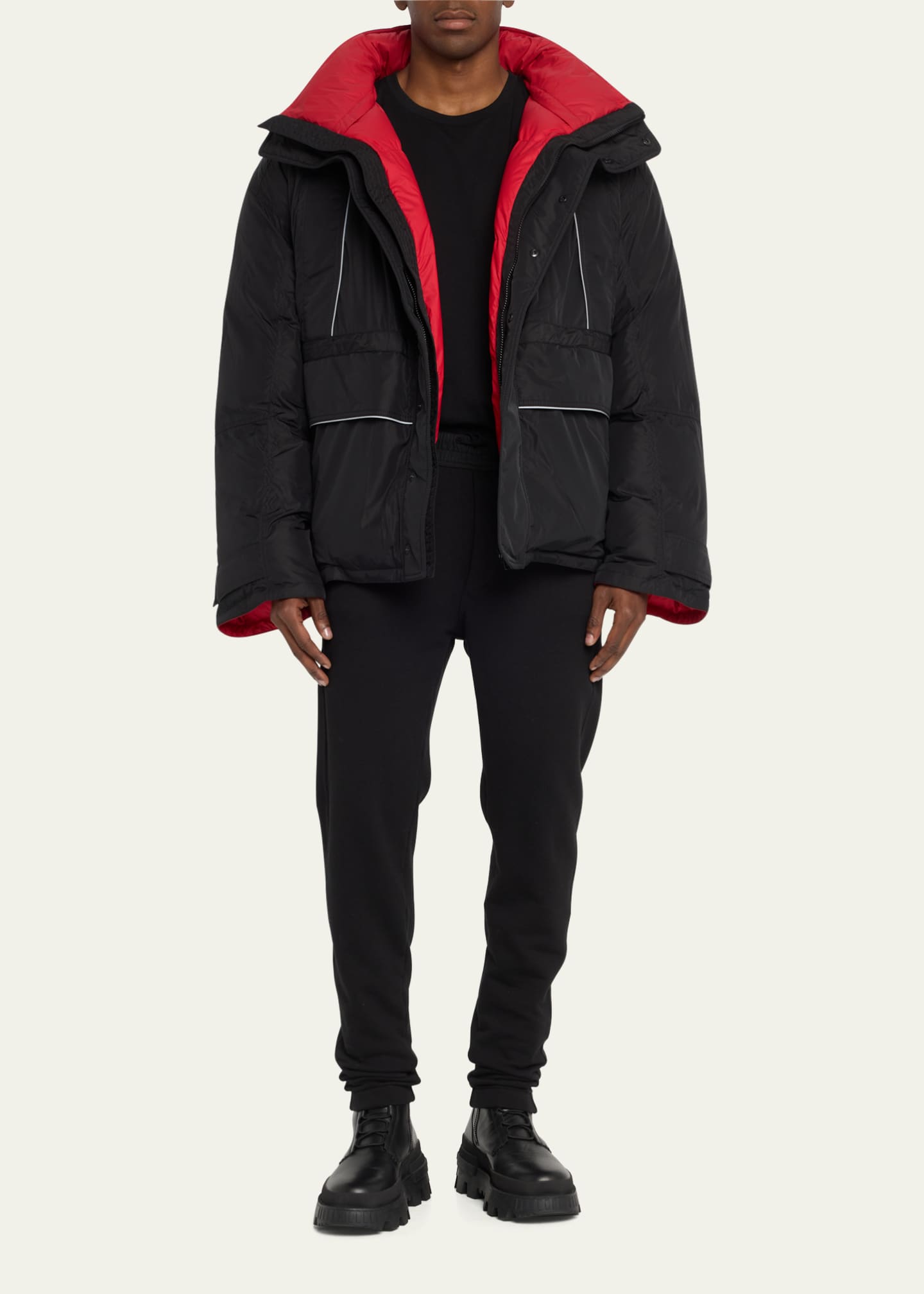 Balenciaga Unisex Oversized Fit Wrap Parka - Bergdorf Goodman