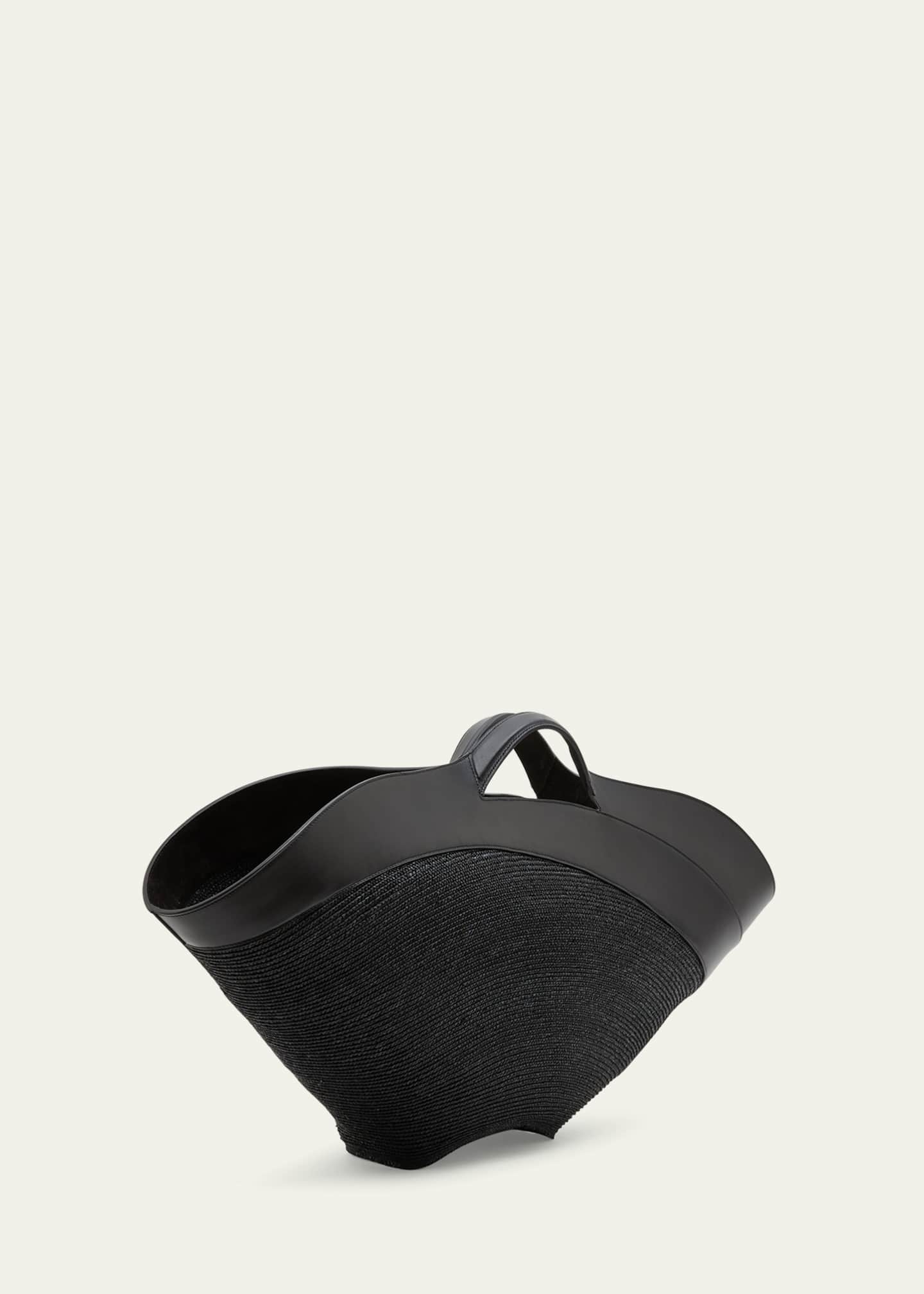 ALAIA Khaima Large Basket Top-Handle Bag - Bergdorf Goodman