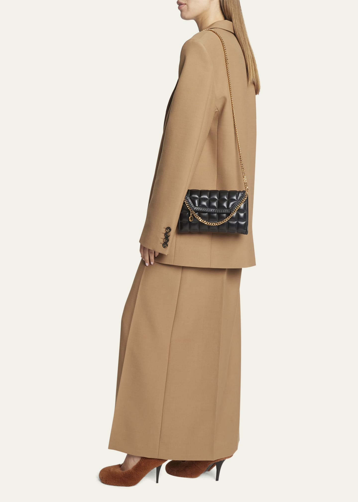 Stella McCartney Mini Eco Alter Quilted Crossbody Bag - Bergdorf Goodman