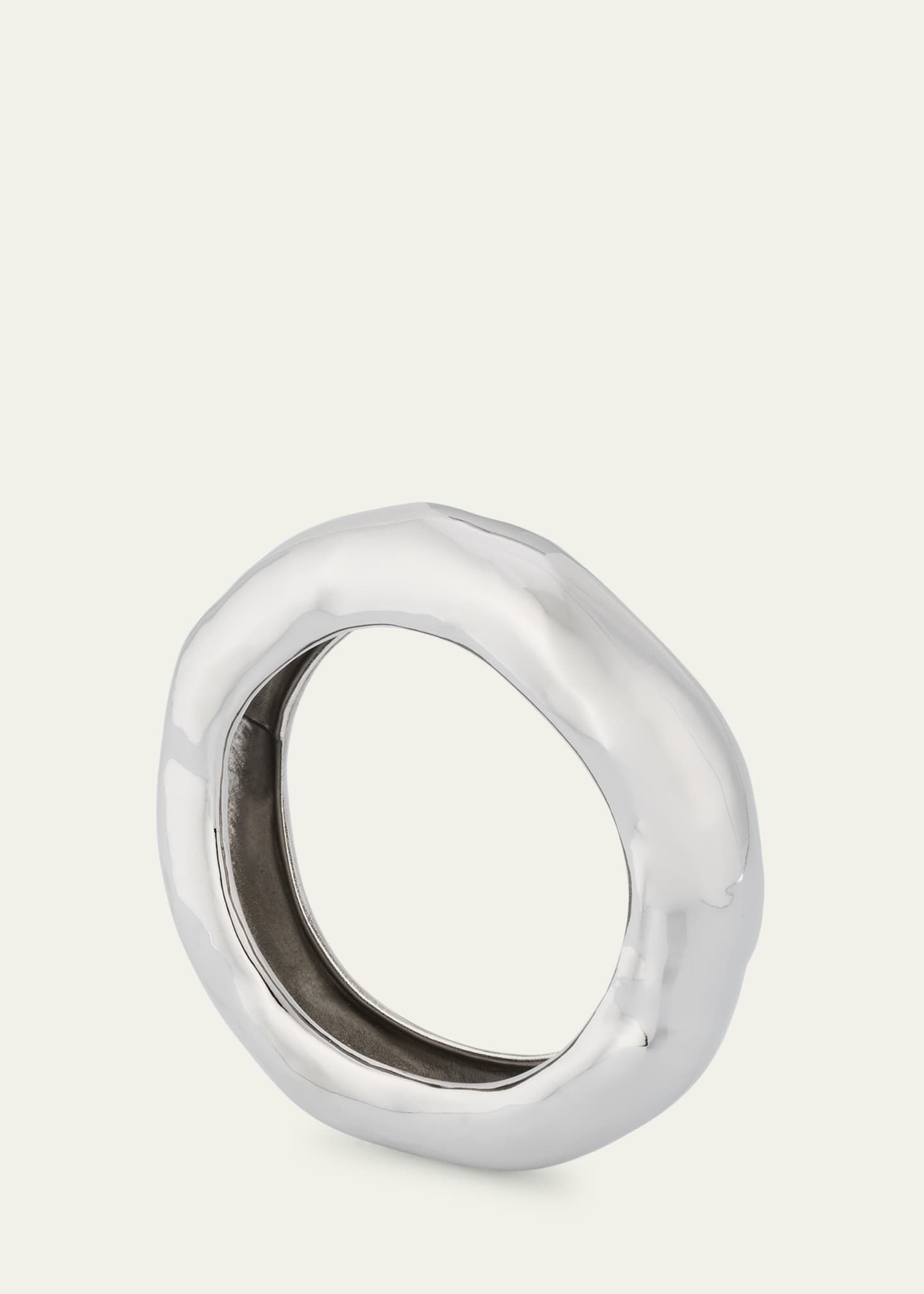 Alexis Bittar Molten Wide Bangle Bracelet, Size Large - Bergdorf Goodman