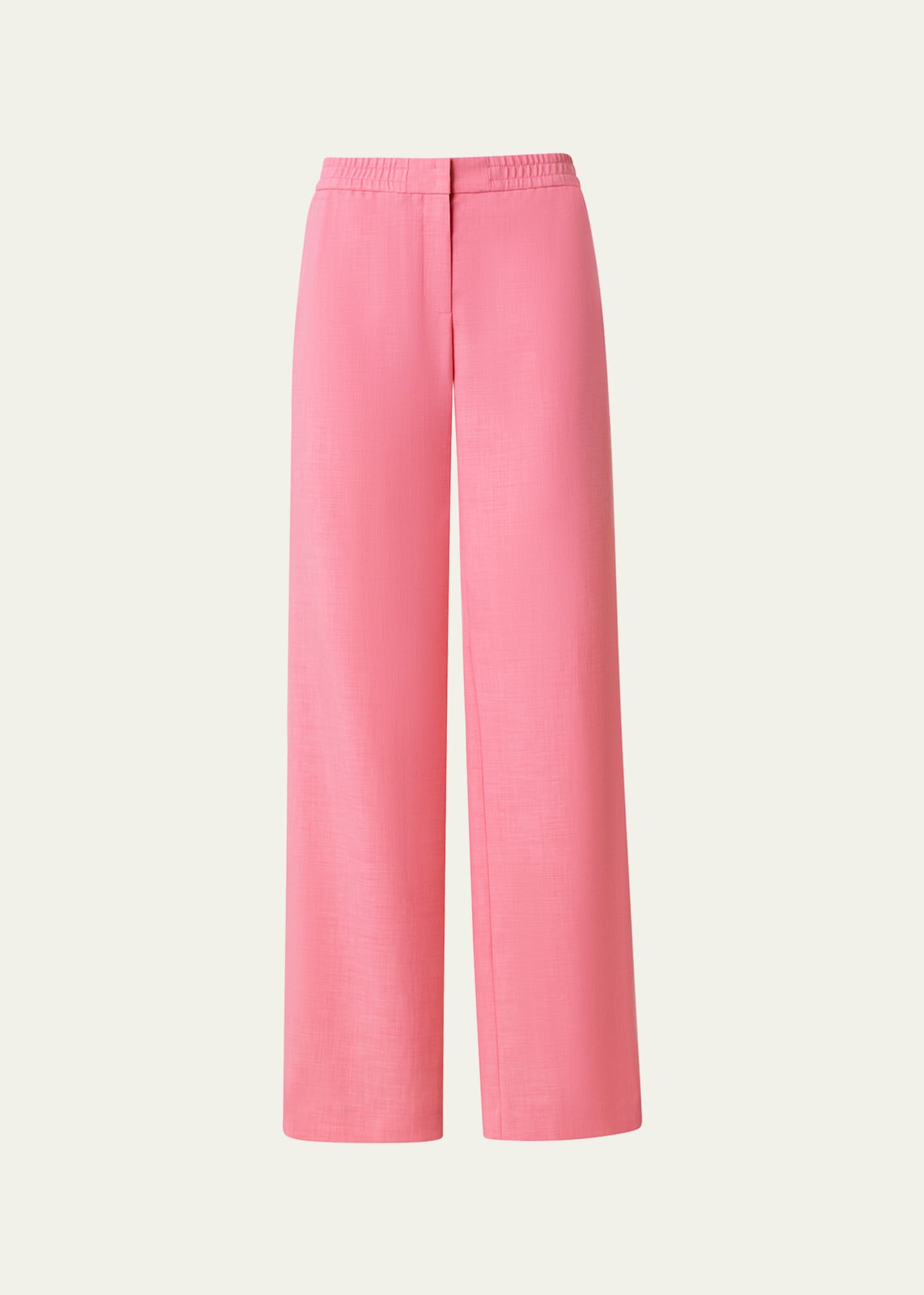 Akris punto Marla Straight-Leg Crepe Pant - Bergdorf Goodman