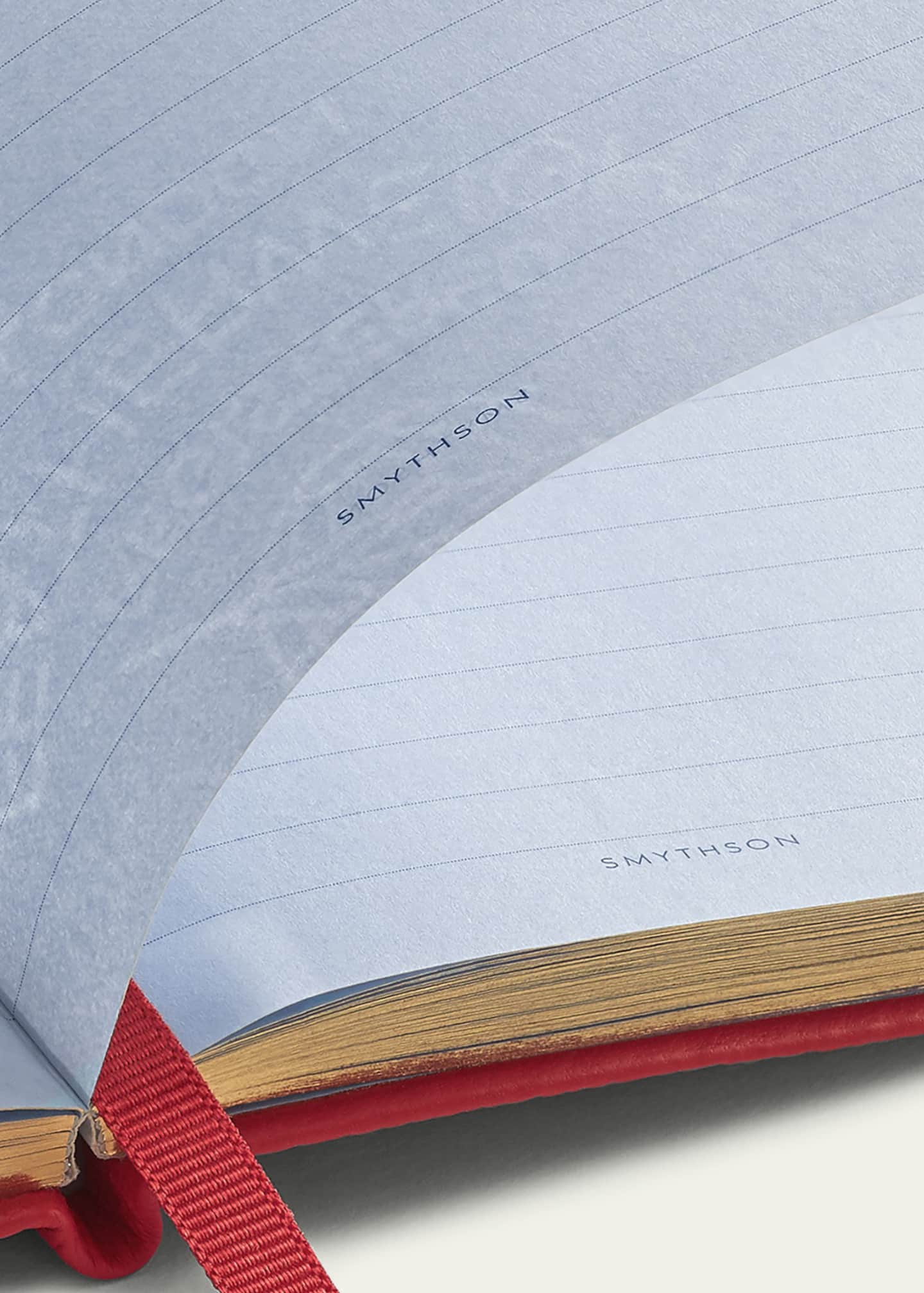 Smythson Live Love Laugh Panama Leather Pocket Notebook - Bergdorf Goodman