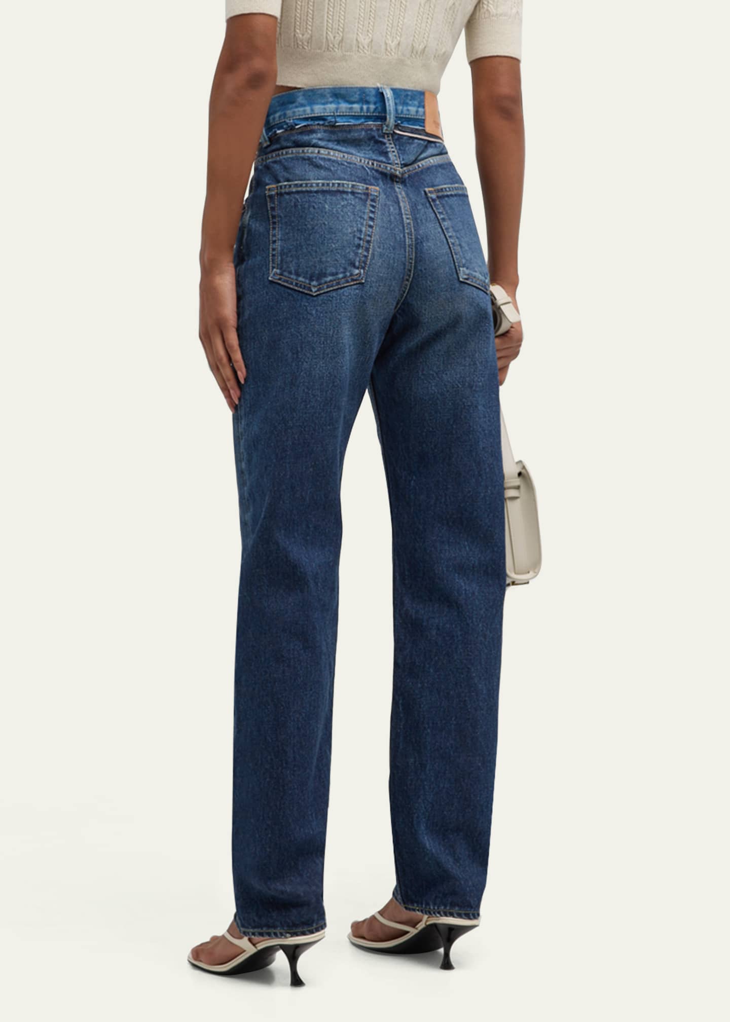 MOUSSY VINTAGE MV Boulder Wide Straight Jeans - Bergdorf Goodman