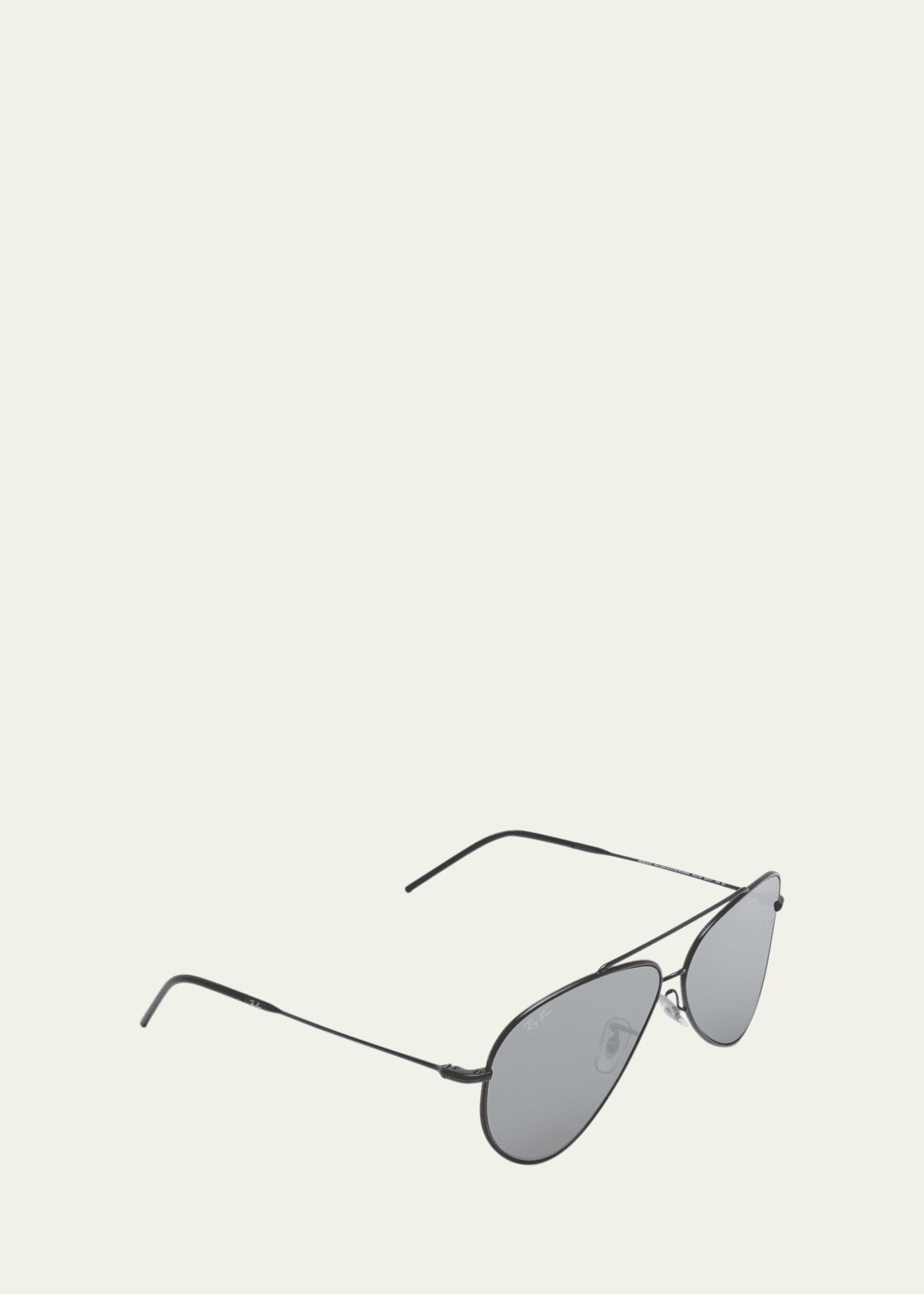 Ray-Ban Mirrored Metal & Plastic Aviator Sunglasses - Bergdorf Goodman