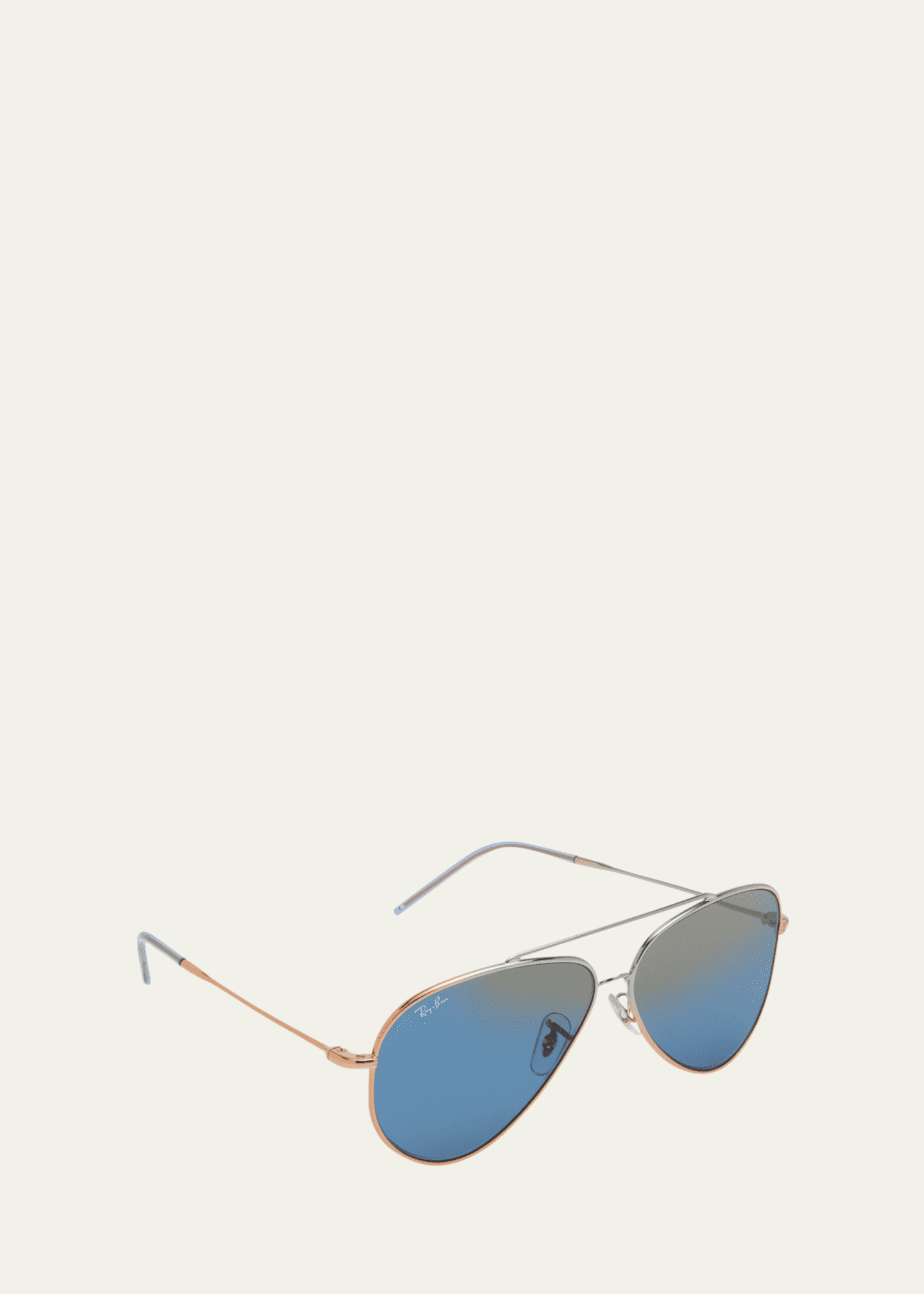 Ray-Ban Golden Metal & Plastic Aviator Sunglasses - Bergdorf Goodman