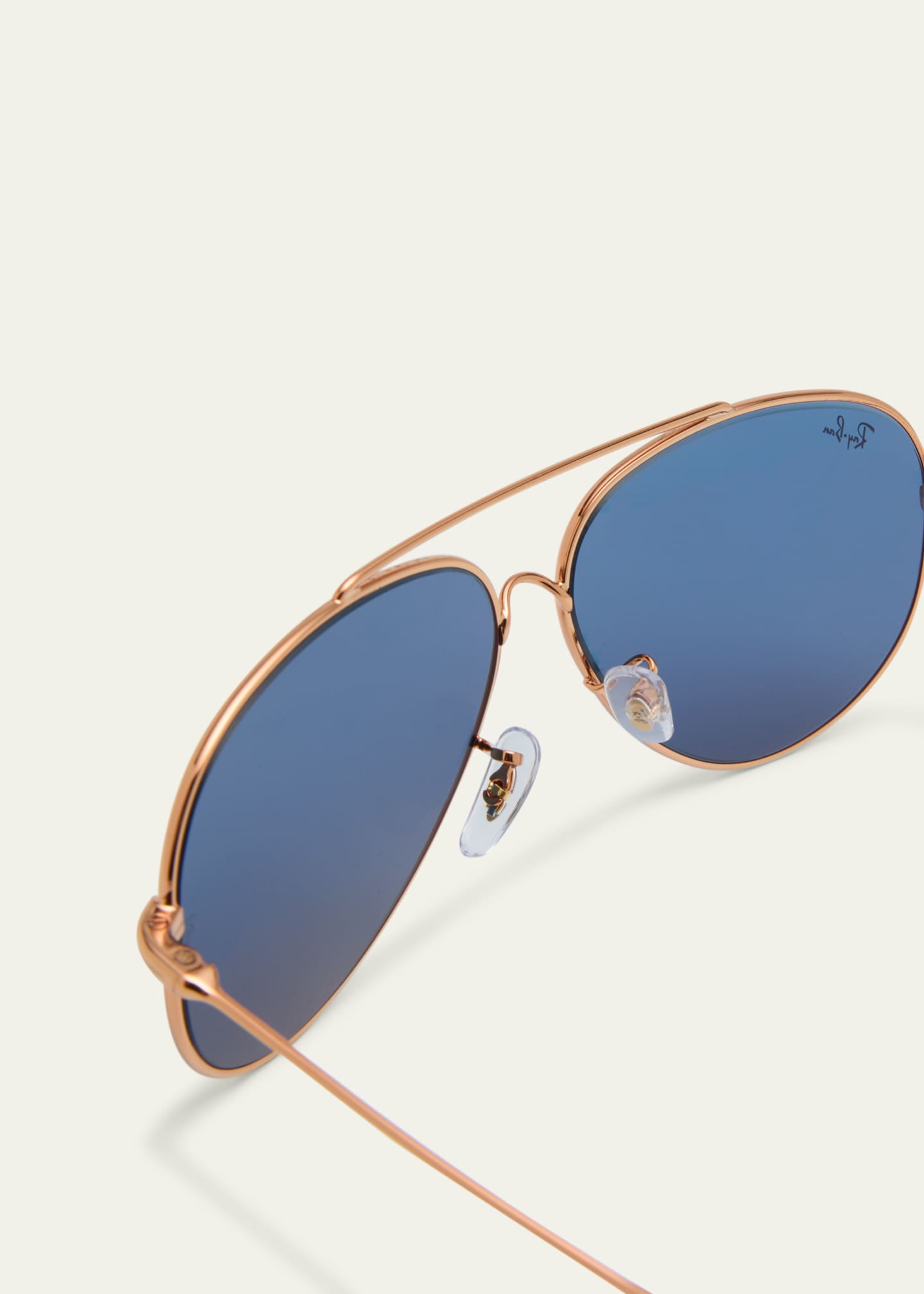 Ray-Ban Golden Metal & Plastic Aviator Sunglasses - Bergdorf Goodman