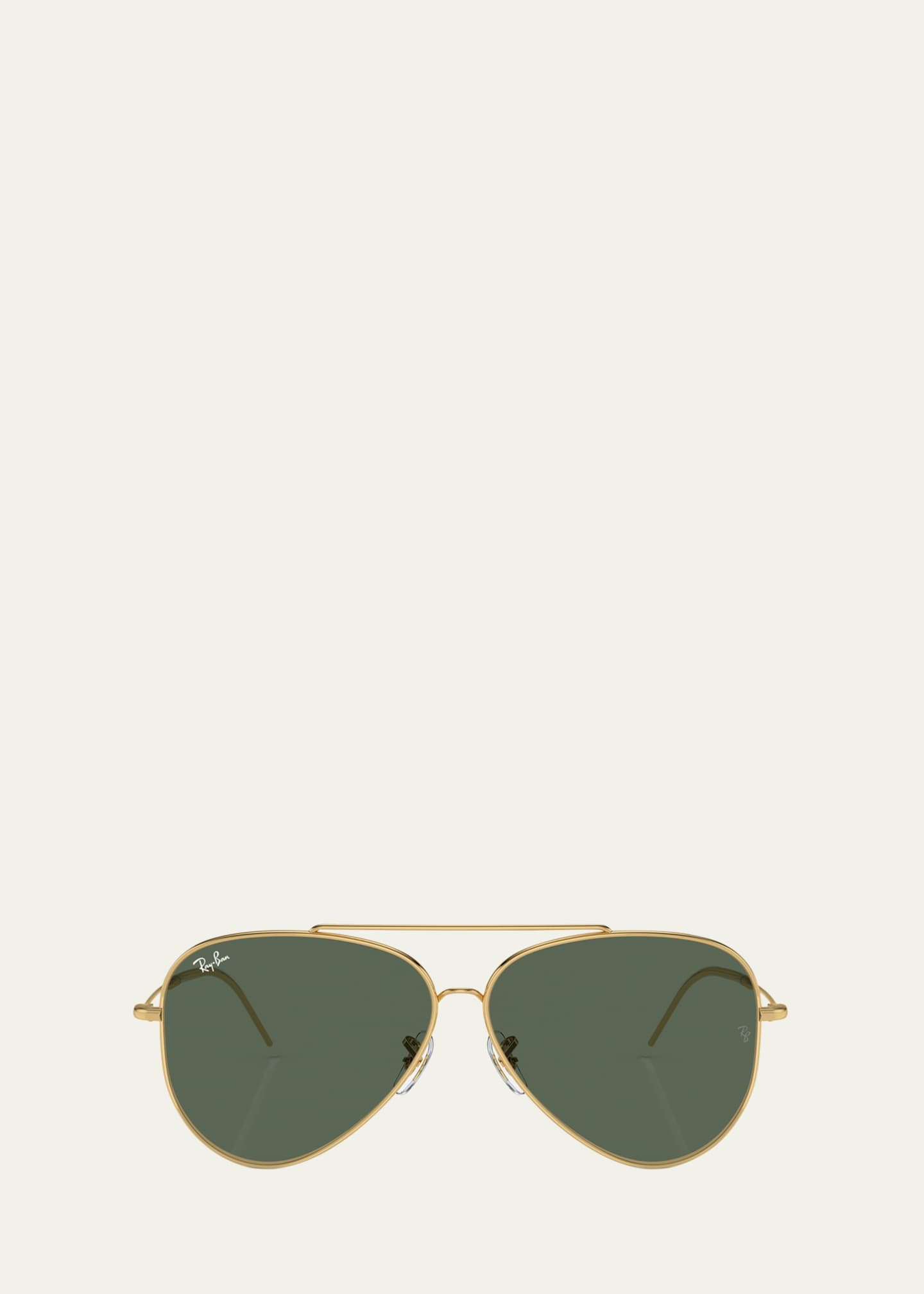 Ray-Ban Golden Metal & Plastic Aviator Sunglasses - Bergdorf Goodman