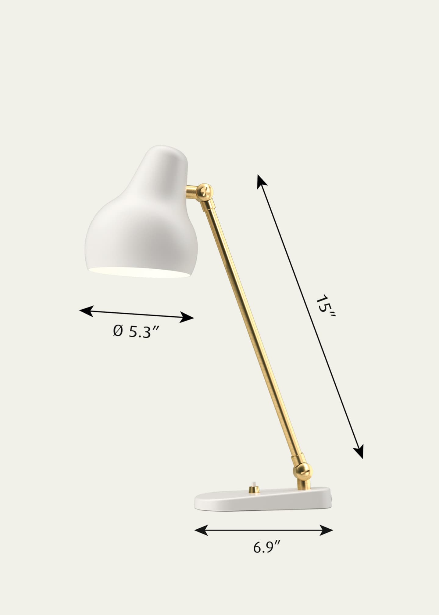 Louis Poulsen VL38 Table Lamp, 15" - Bergdorf Goodman