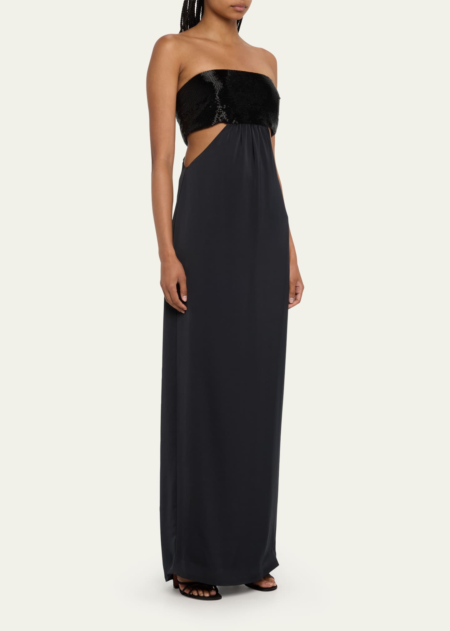 Ramy Brook Mariah Strapless Midi Dress Bergdorf Goodman