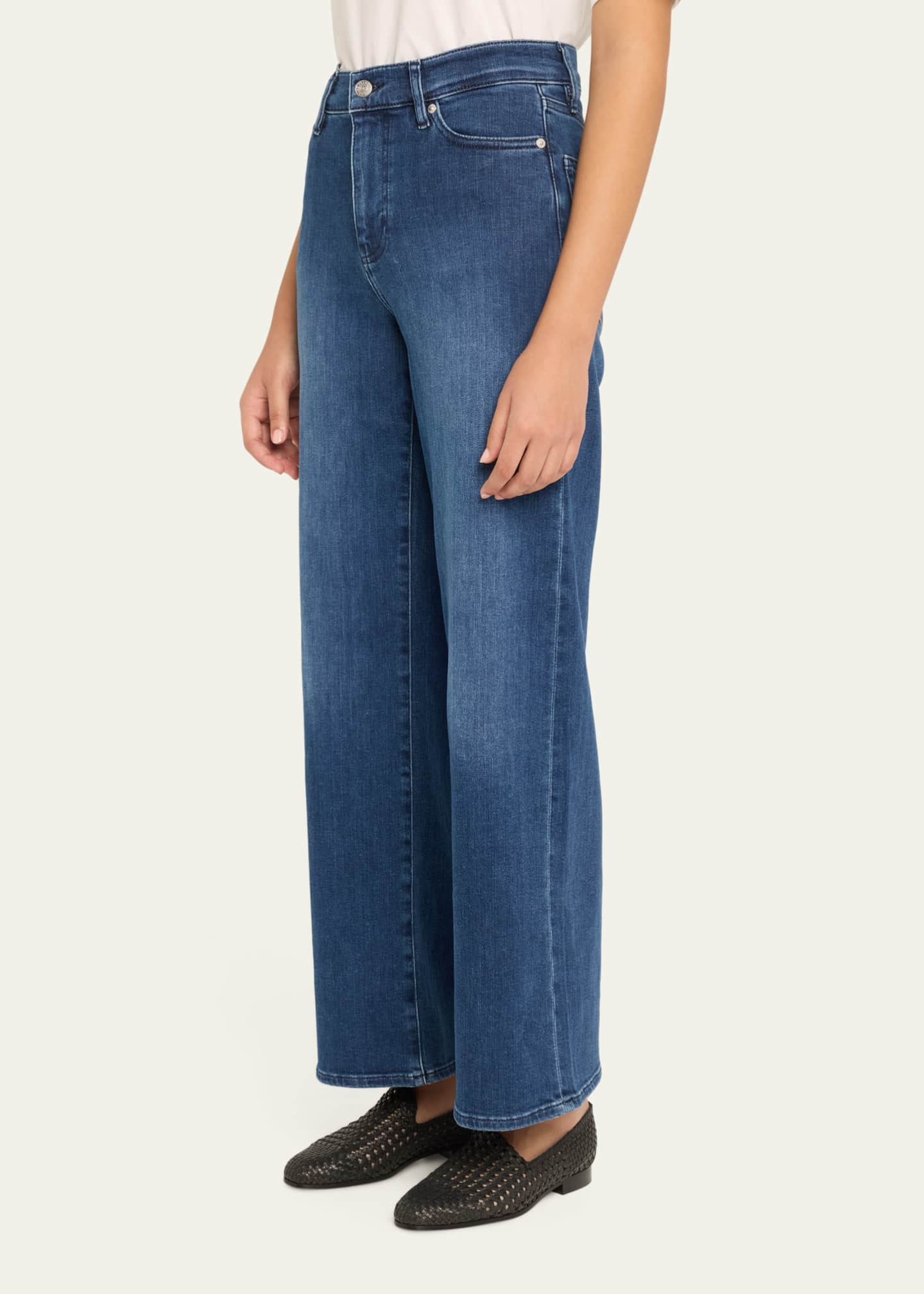 FRAME Le Slim Palazzo Jeans - Bergdorf Goodman