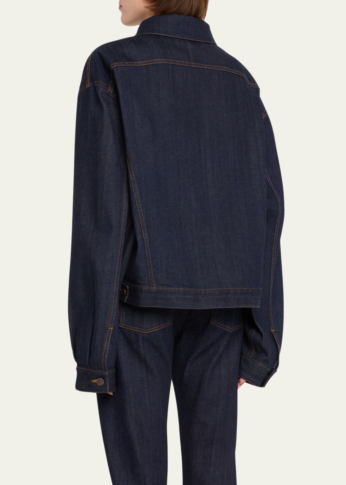 THE ROW Ness Denim Jacket - Bergdorf Goodman
