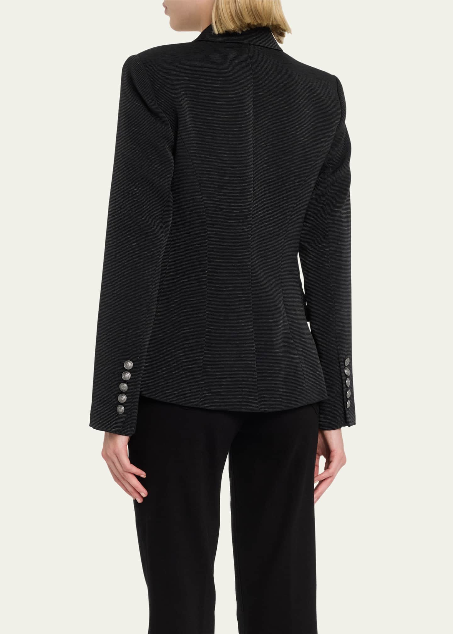 L'Agence Kenzie Double-Breasted Blazer - Bergdorf Goodman