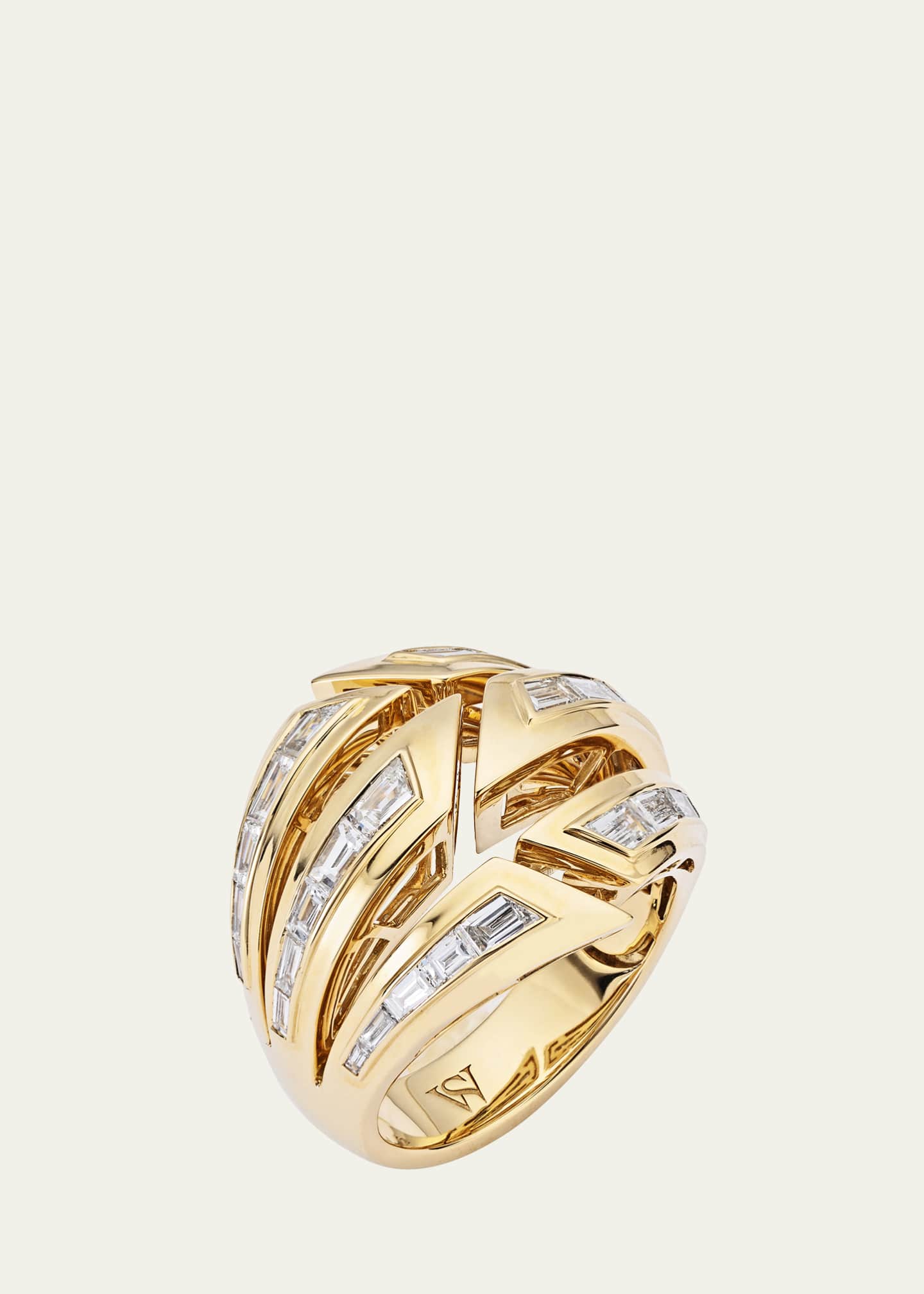 Stephen Webster Yellow Gold Dynamite Ring with Diamonds - Bergdorf Goodman