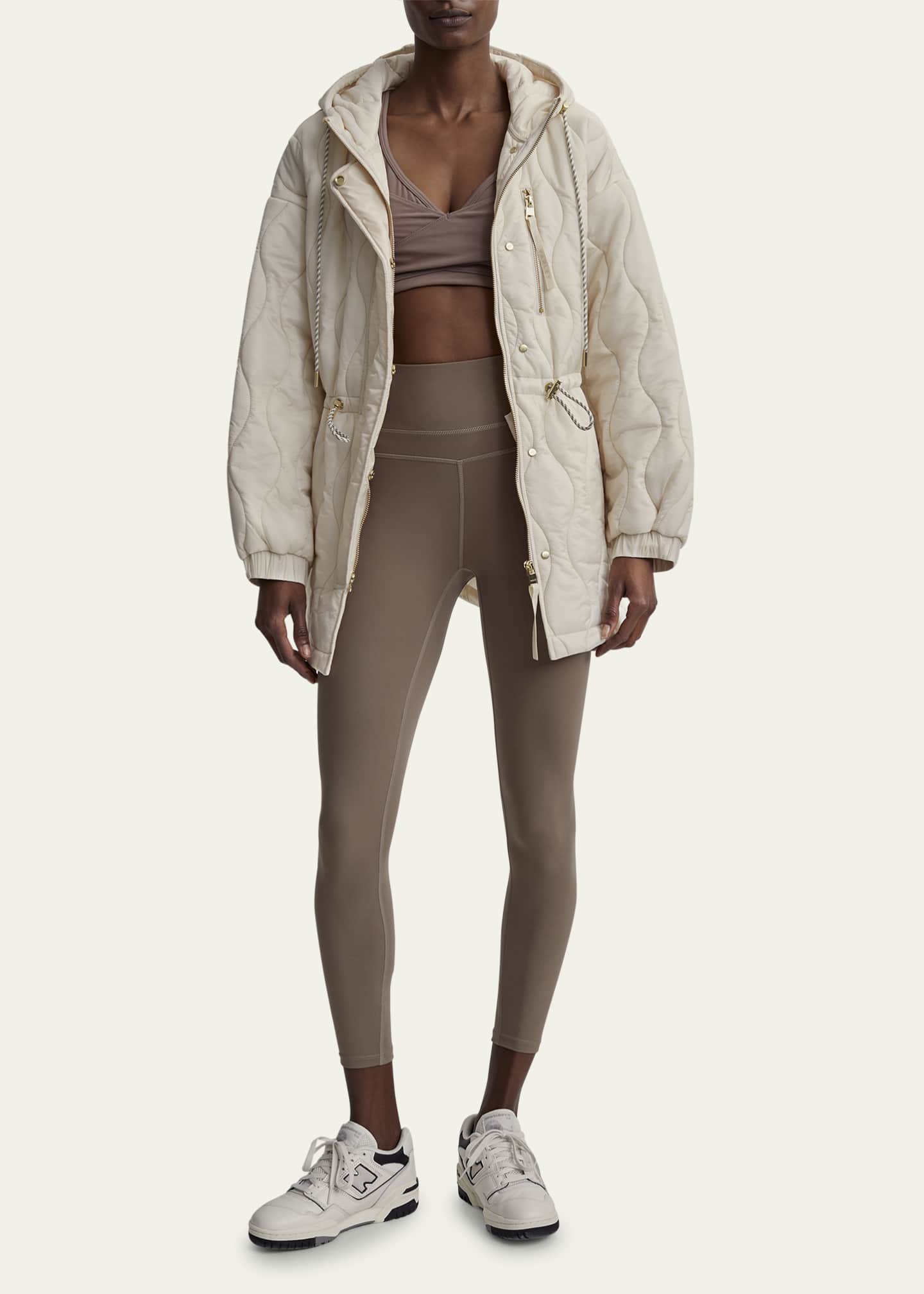 Varley Caitlin Quilted Hooded Jacket - Bergdorf Goodman