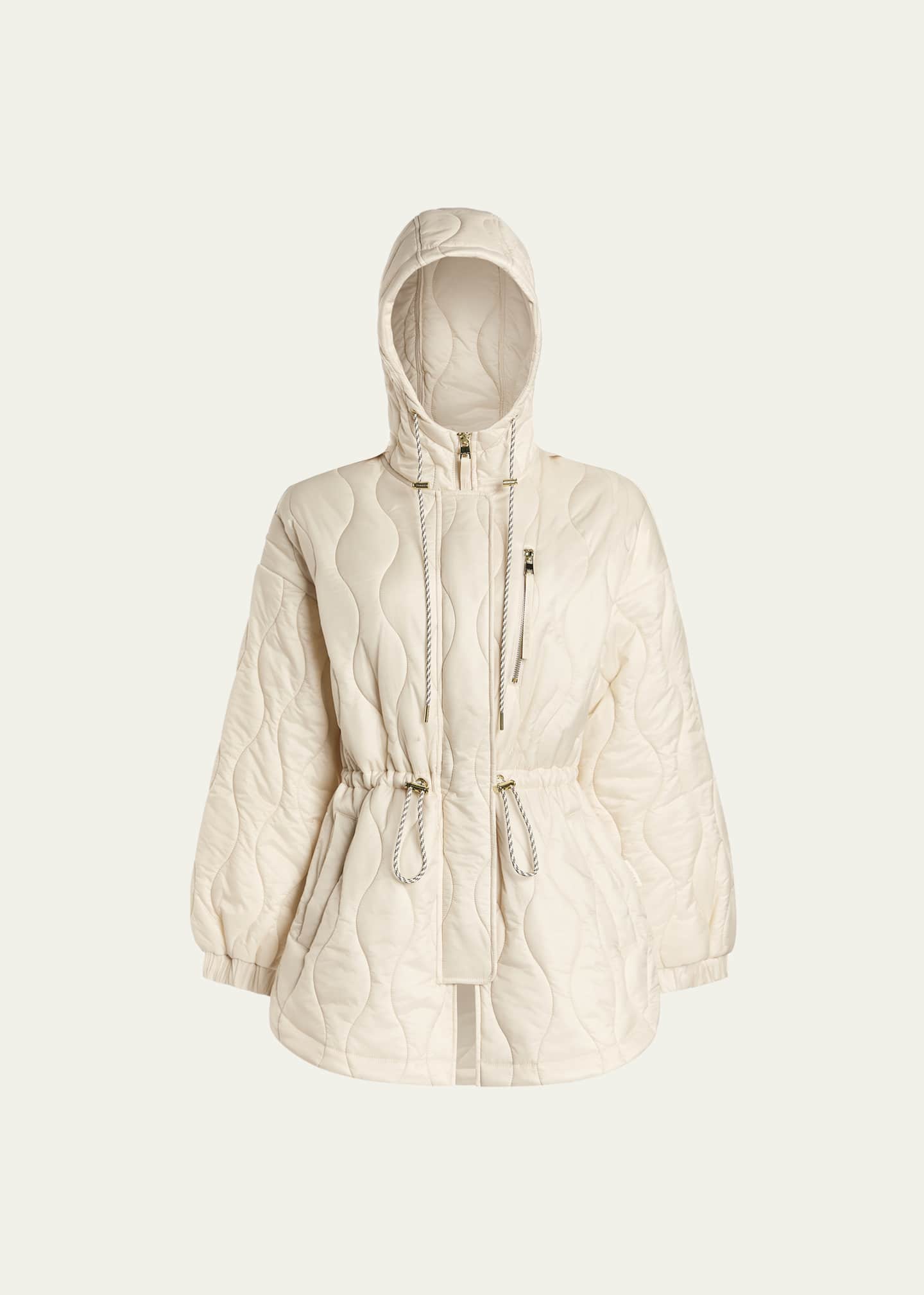 Varley Caitlin Quilted Hooded Jacket - Bergdorf Goodman